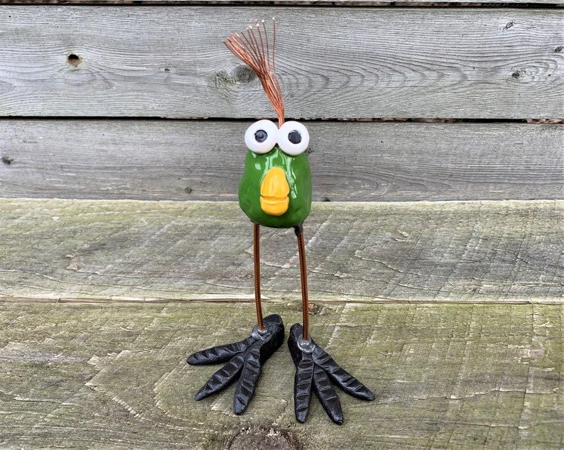 Happy Birds from Bechler Pottery — Two Fish Gallery