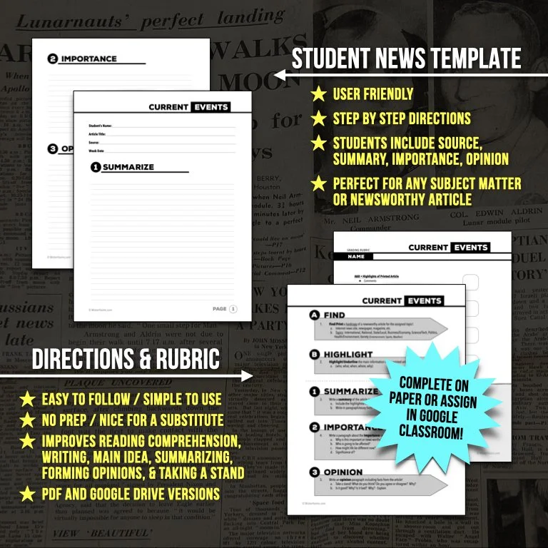 Current Event Template
