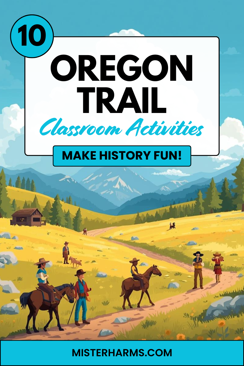 Oregon Trail Lesson Plans & Simulation Games for Teachers - Mister Harms
