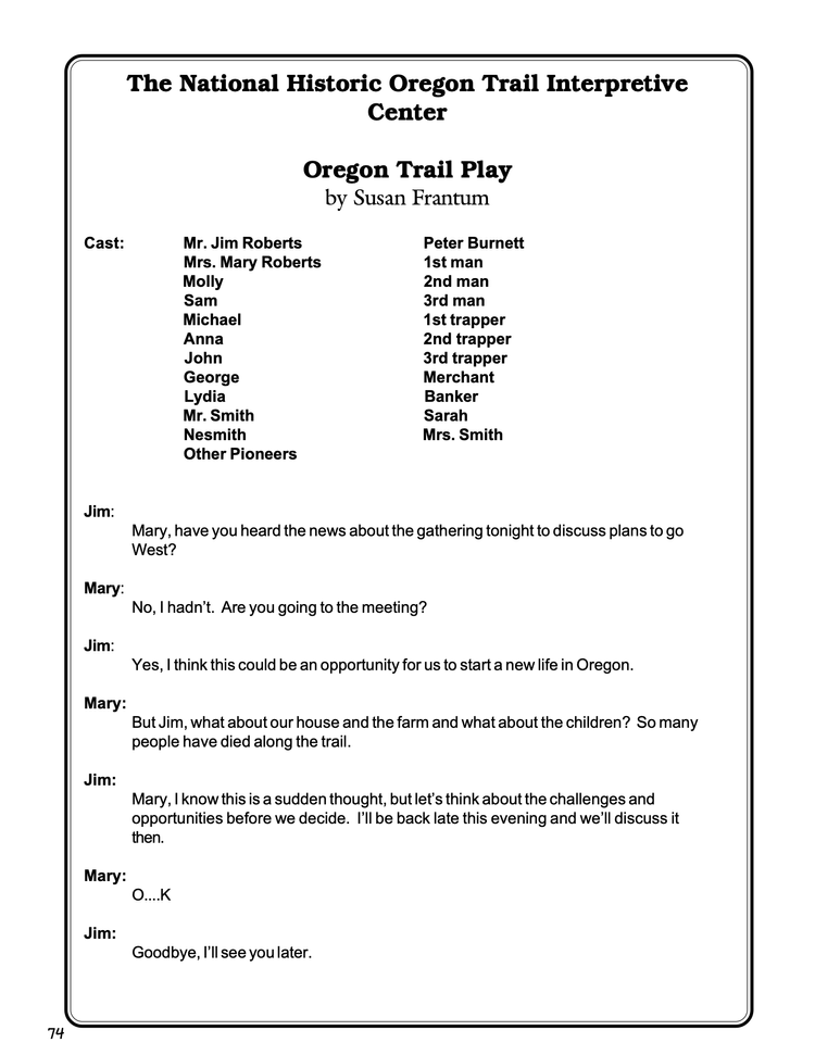 Oregon Trail Lesson Plans & Simulation Games for Teachers