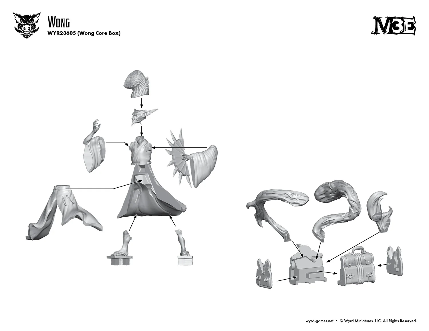 Wong Core Box — Wyrd Games