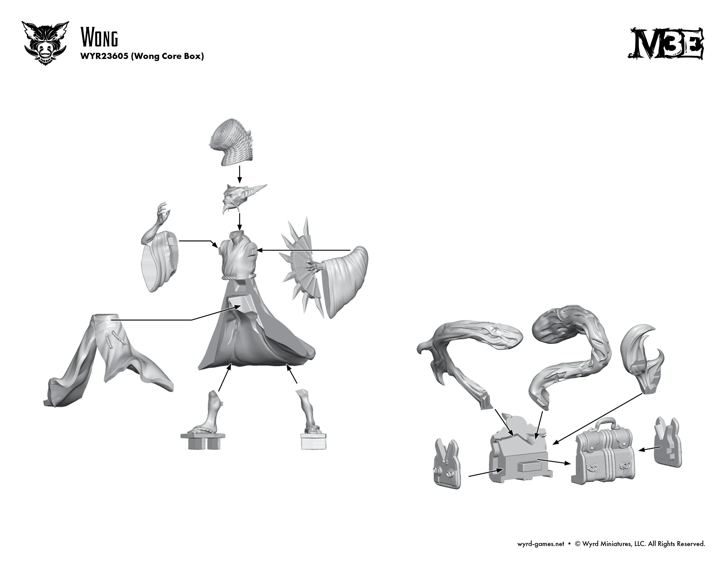 Wong Core Box — Wyrd Games