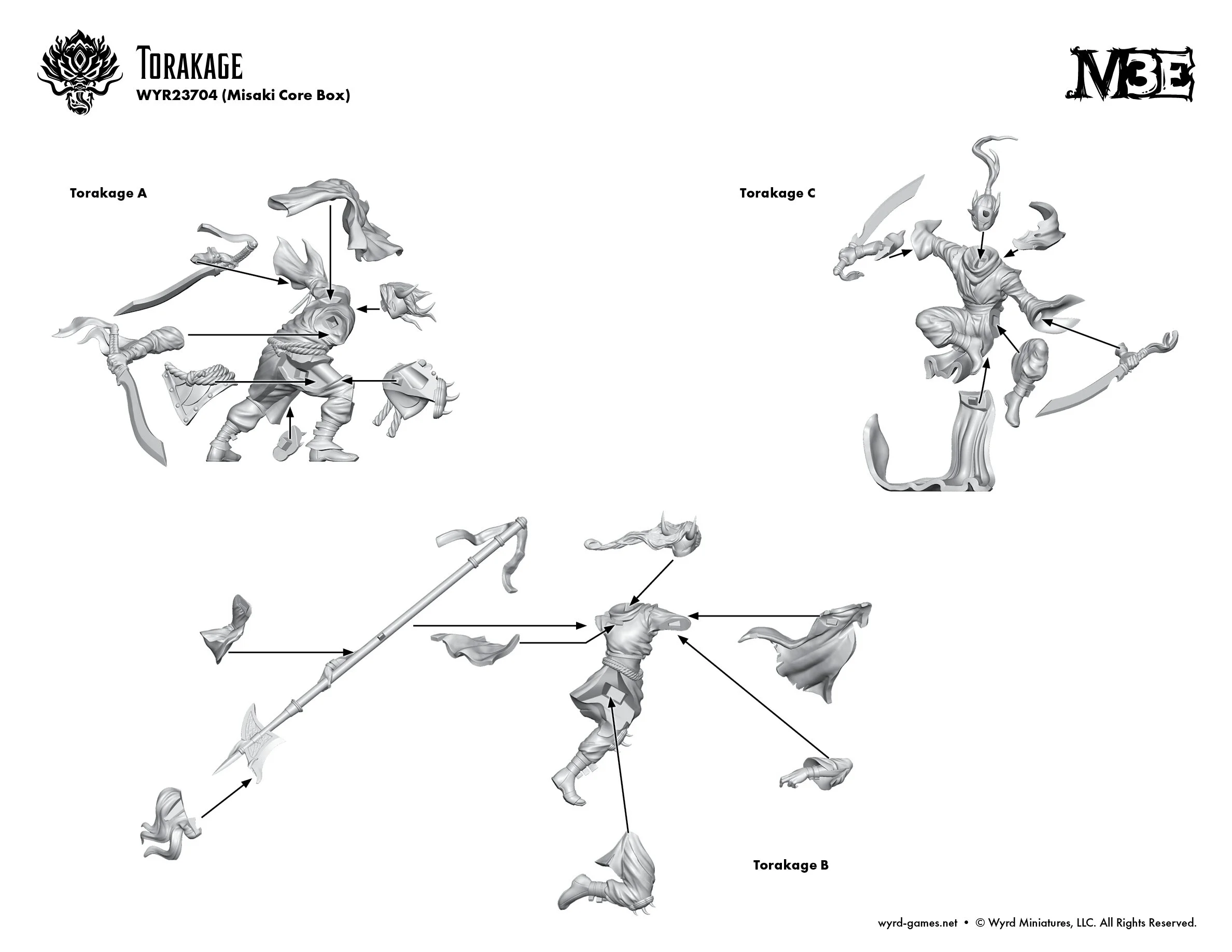 Misaki Core Box — Wyrd Games