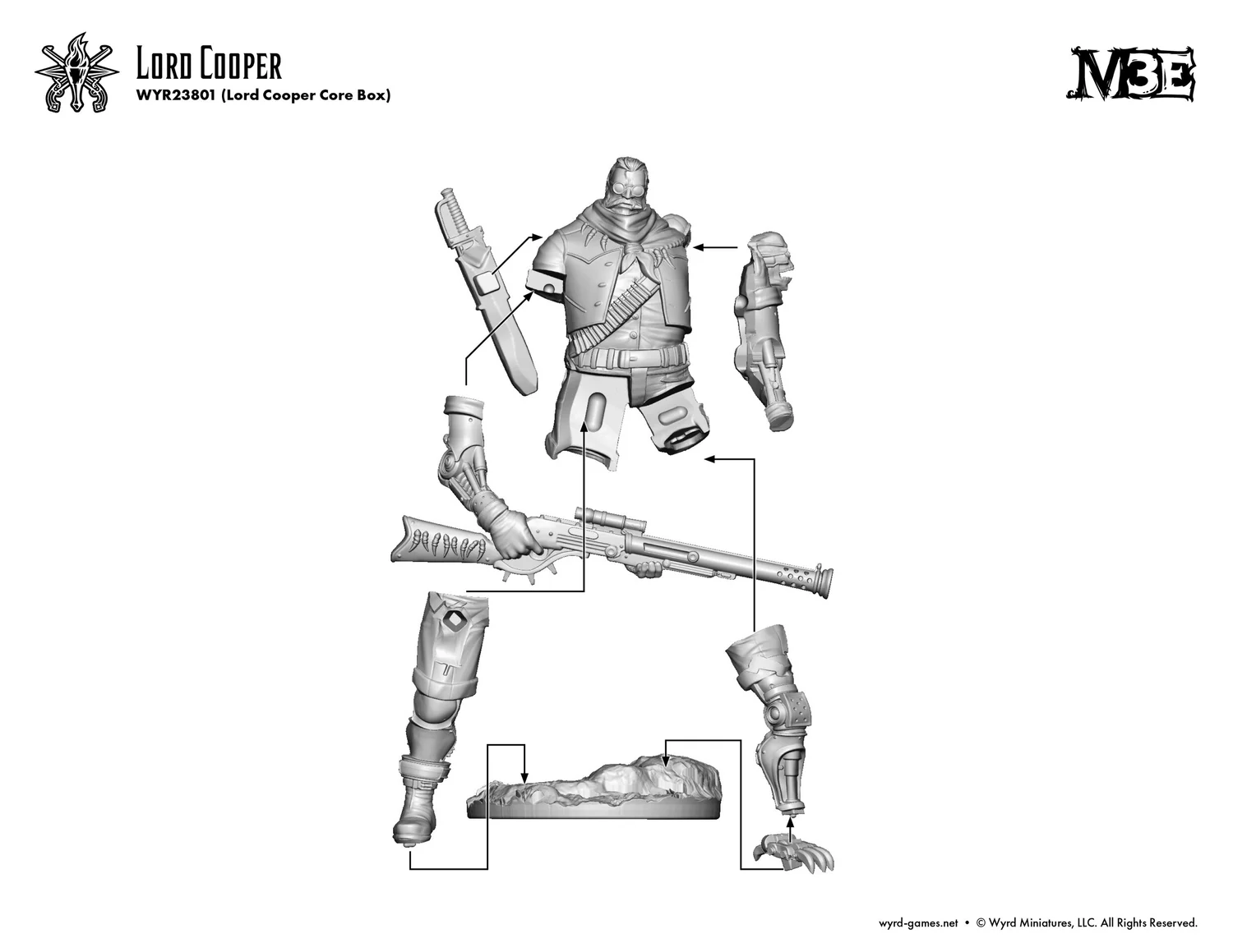 Lord Cooper Core Box — Wyrd Games