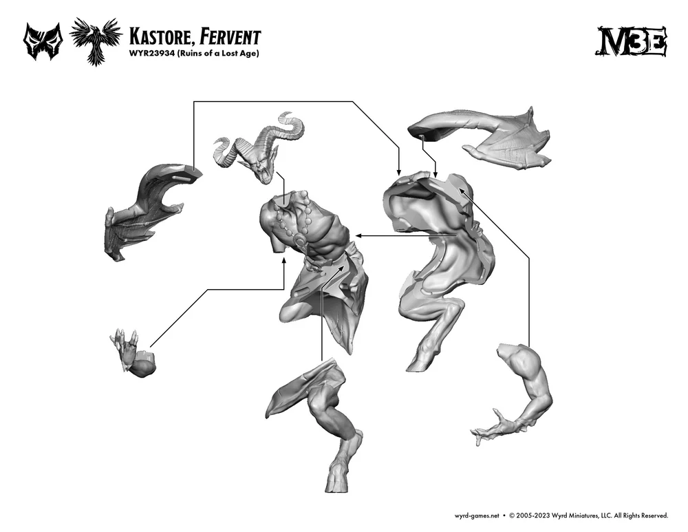 kastore — Plastic Build Instructions — Wyrd Games