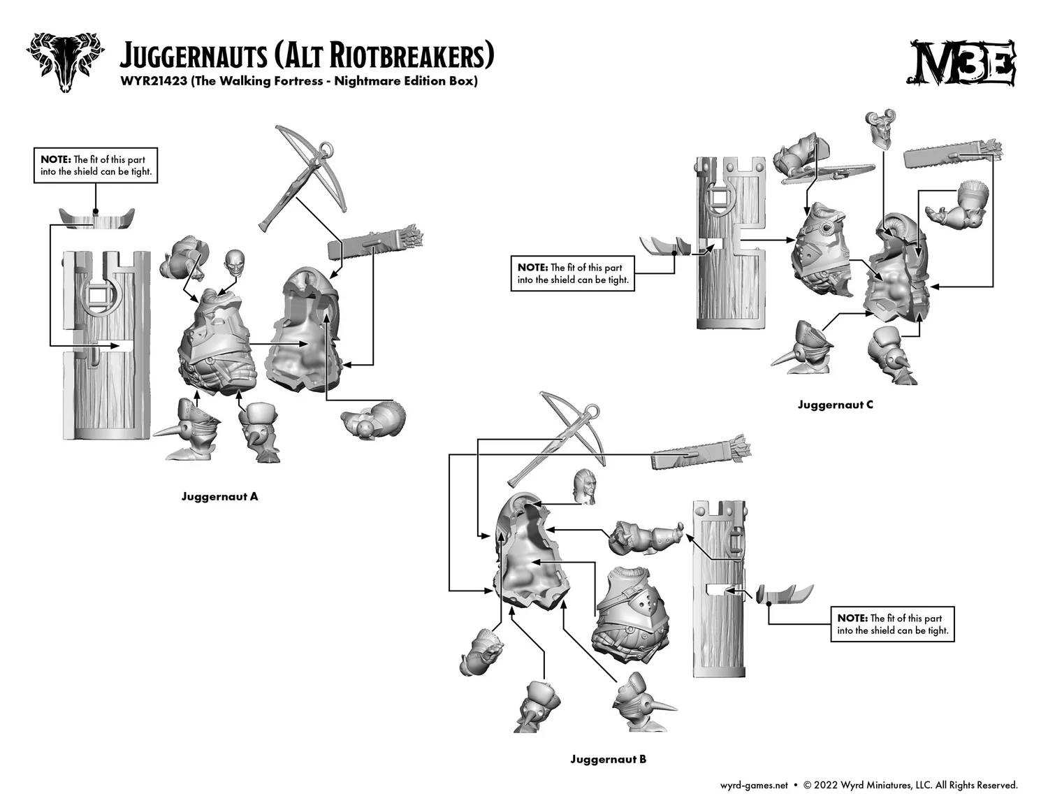 Juggernauts - Alt Riotbreakers — Wyrd Games