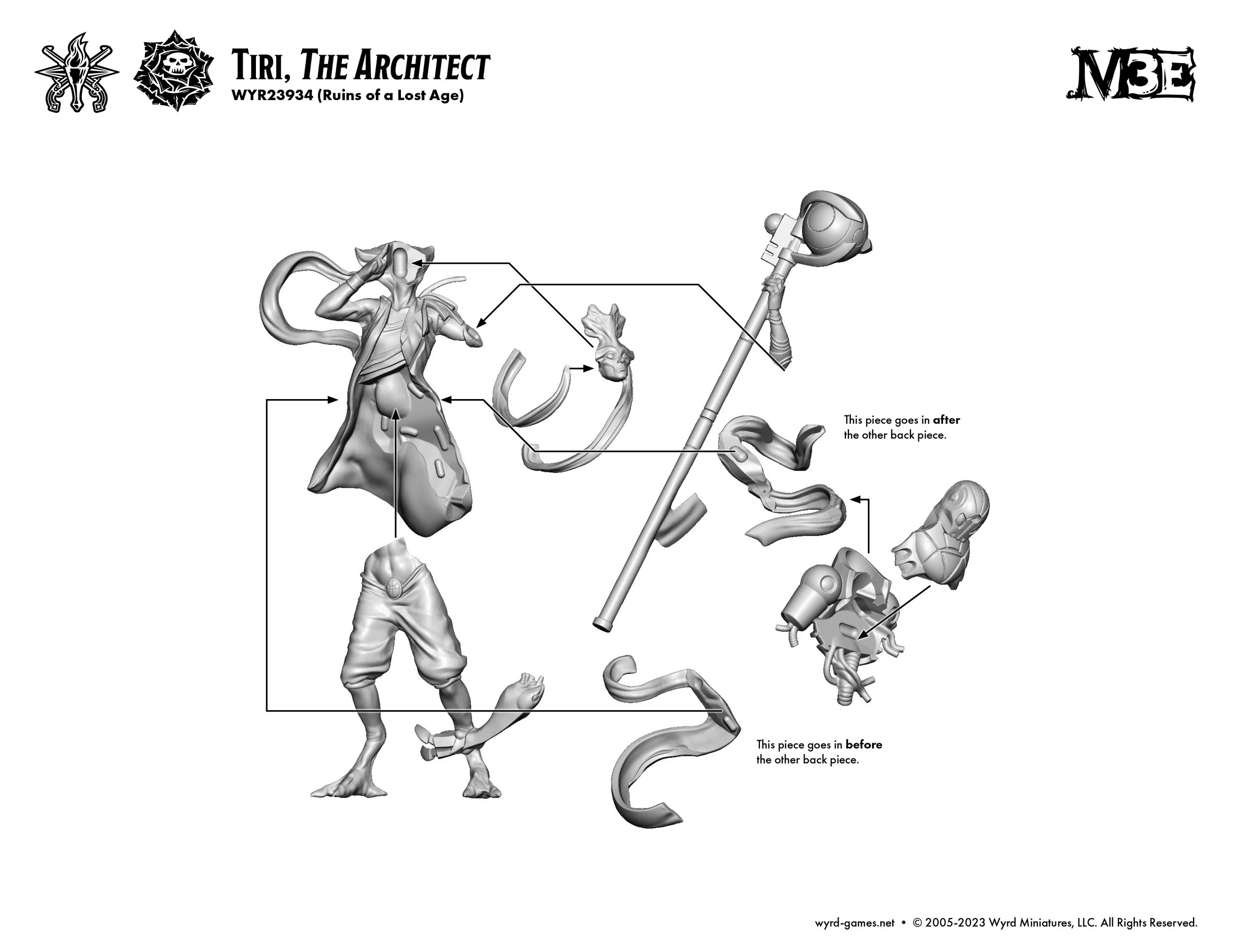kastore — Plastic Build Instructions — Wyrd Games