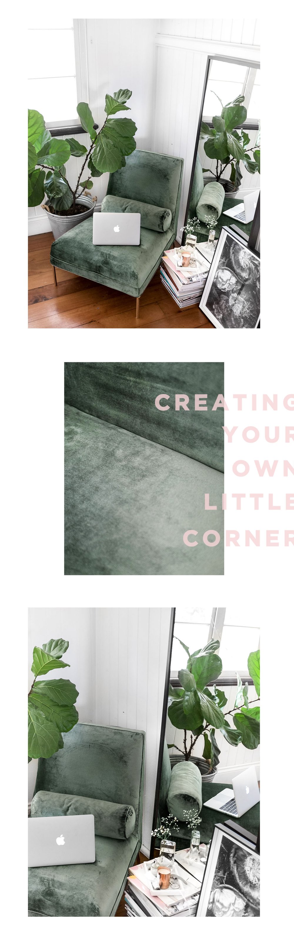 CREATING A LITTLE CORNER — STUDIO JASMINE