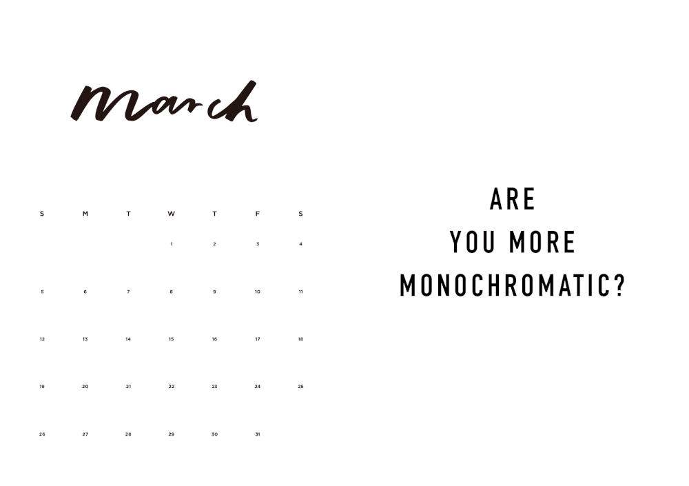 2017 CALENDAR — STUDIO JASMINE