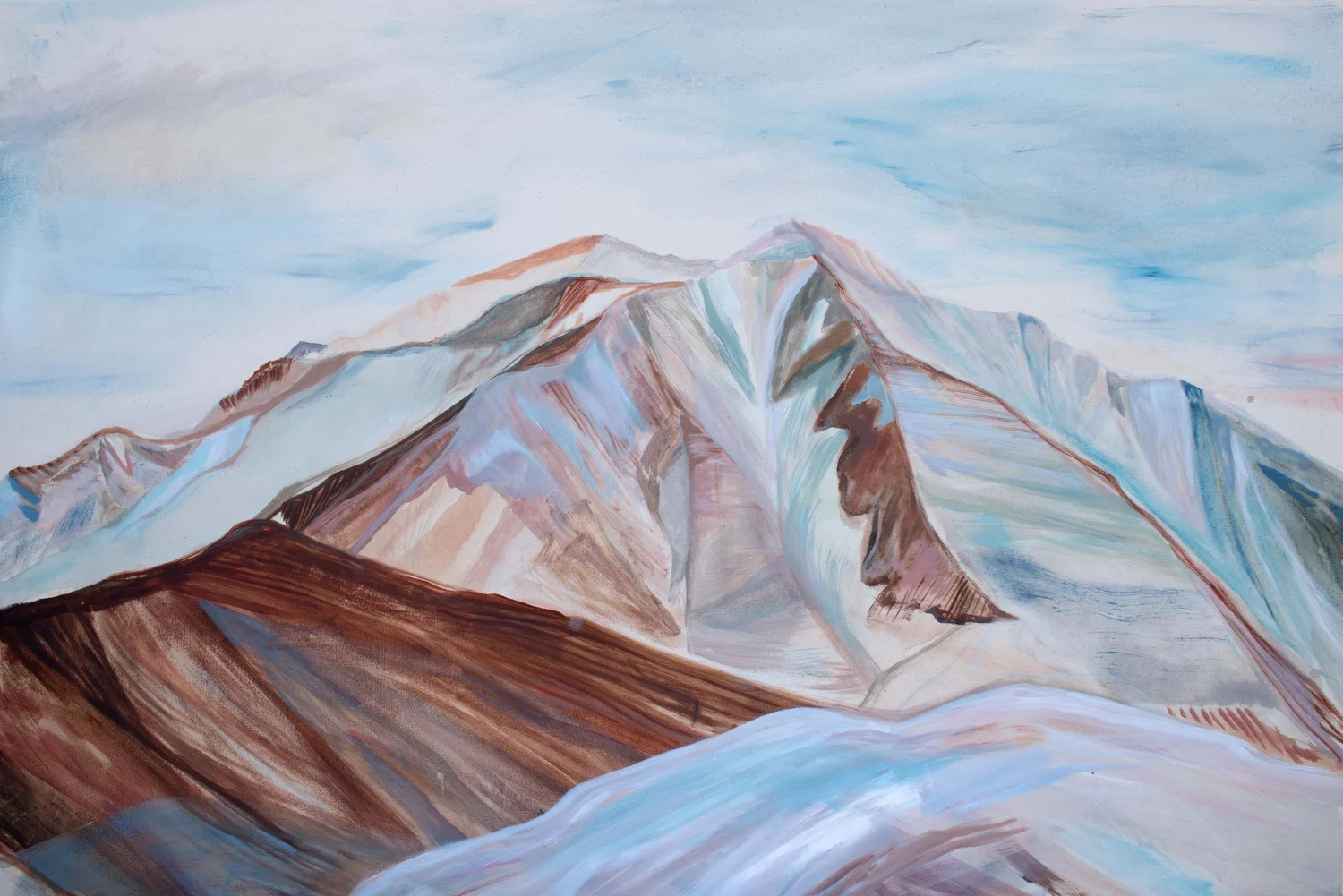 Maroon Bells Panorama - Kelly Peters Art | Painter Based in Aspen, CO