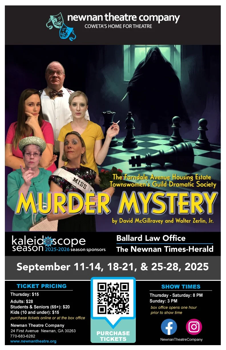 Farndale Ave. Murder Mystery - 2025 — Newnan Theatre Company