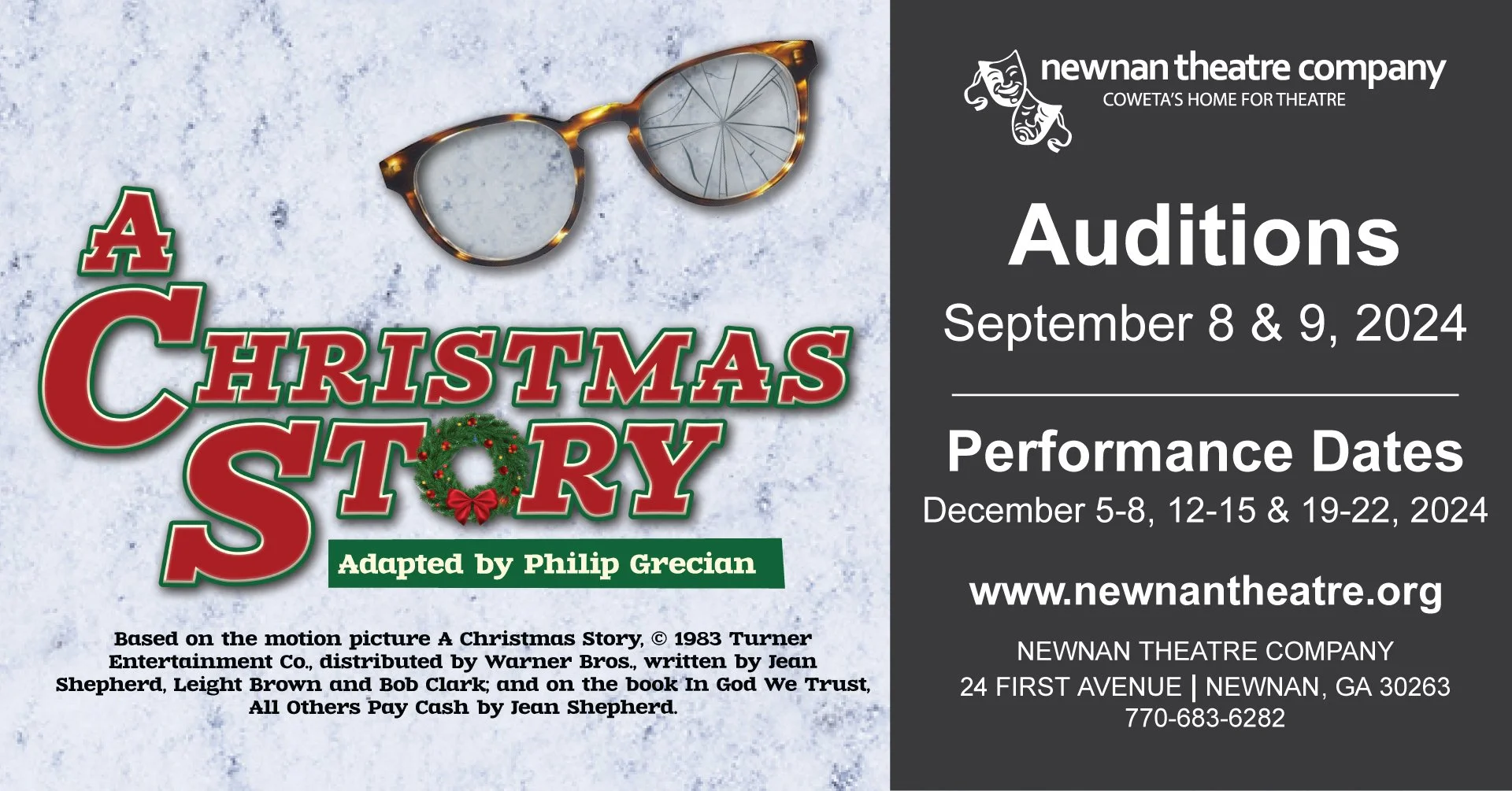 Auditions — Newnan Theatre Company