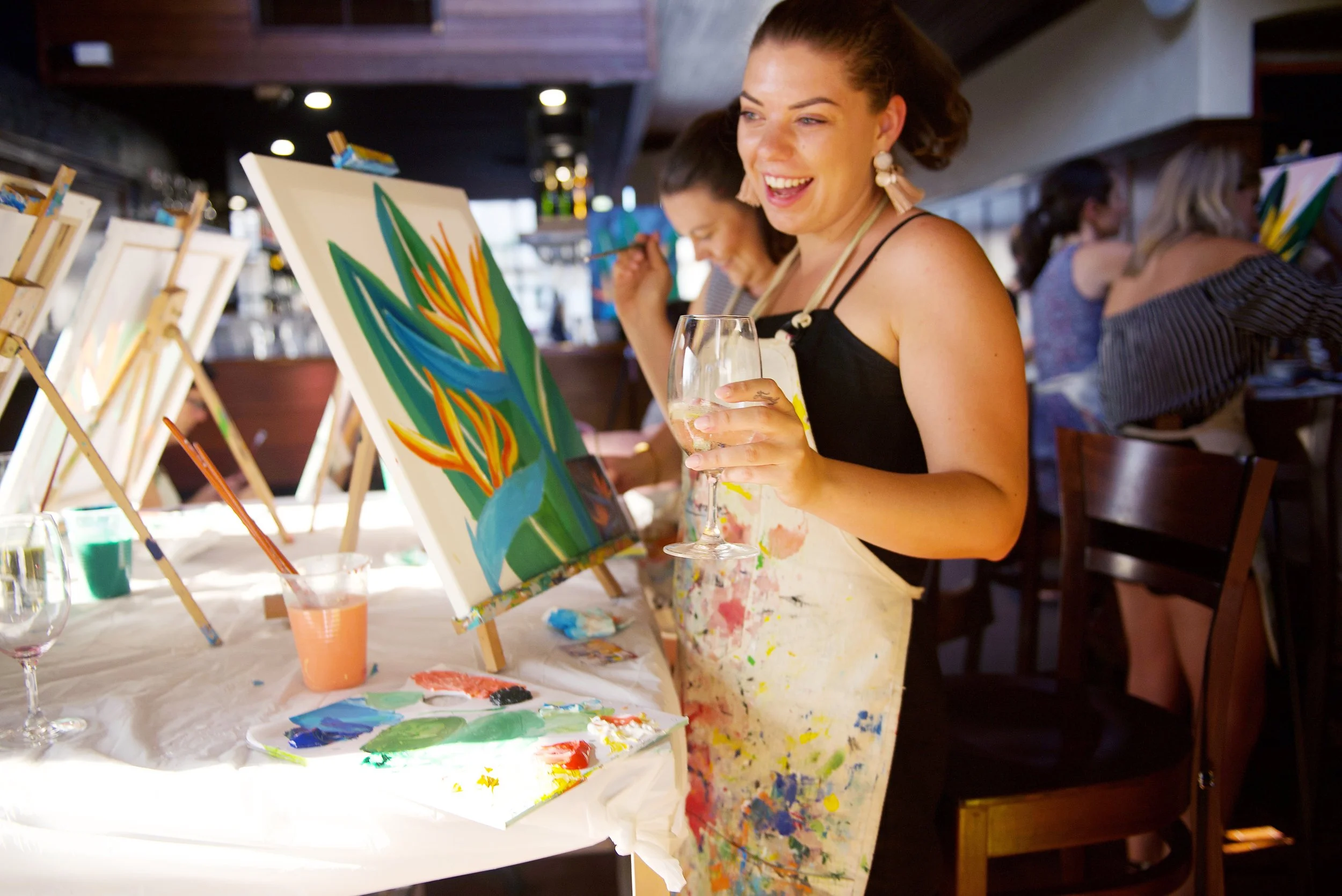 Paint & Sip Classes Perth