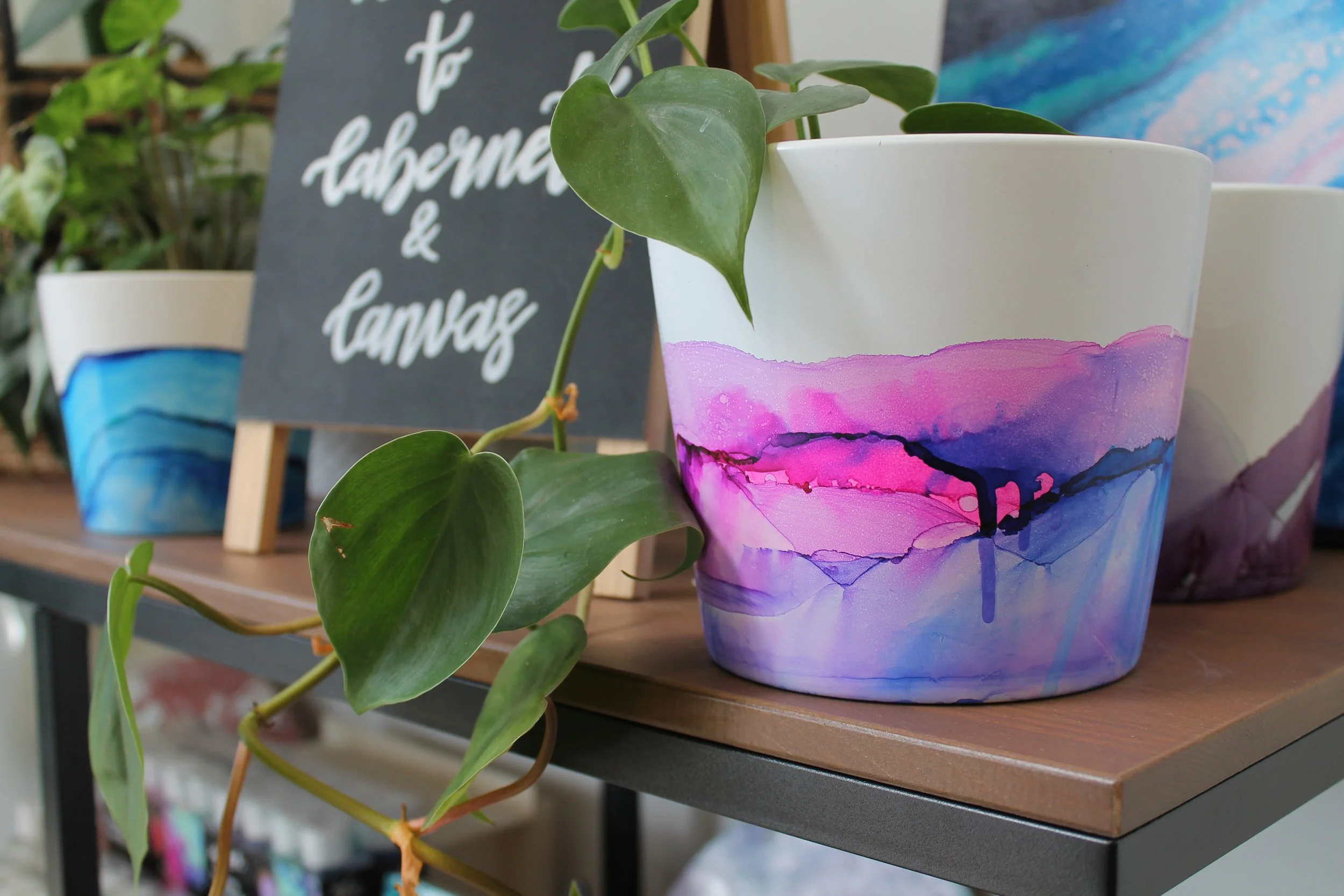 Paint & Sip Classes Perth - Book Now | Cabernet & Canvas