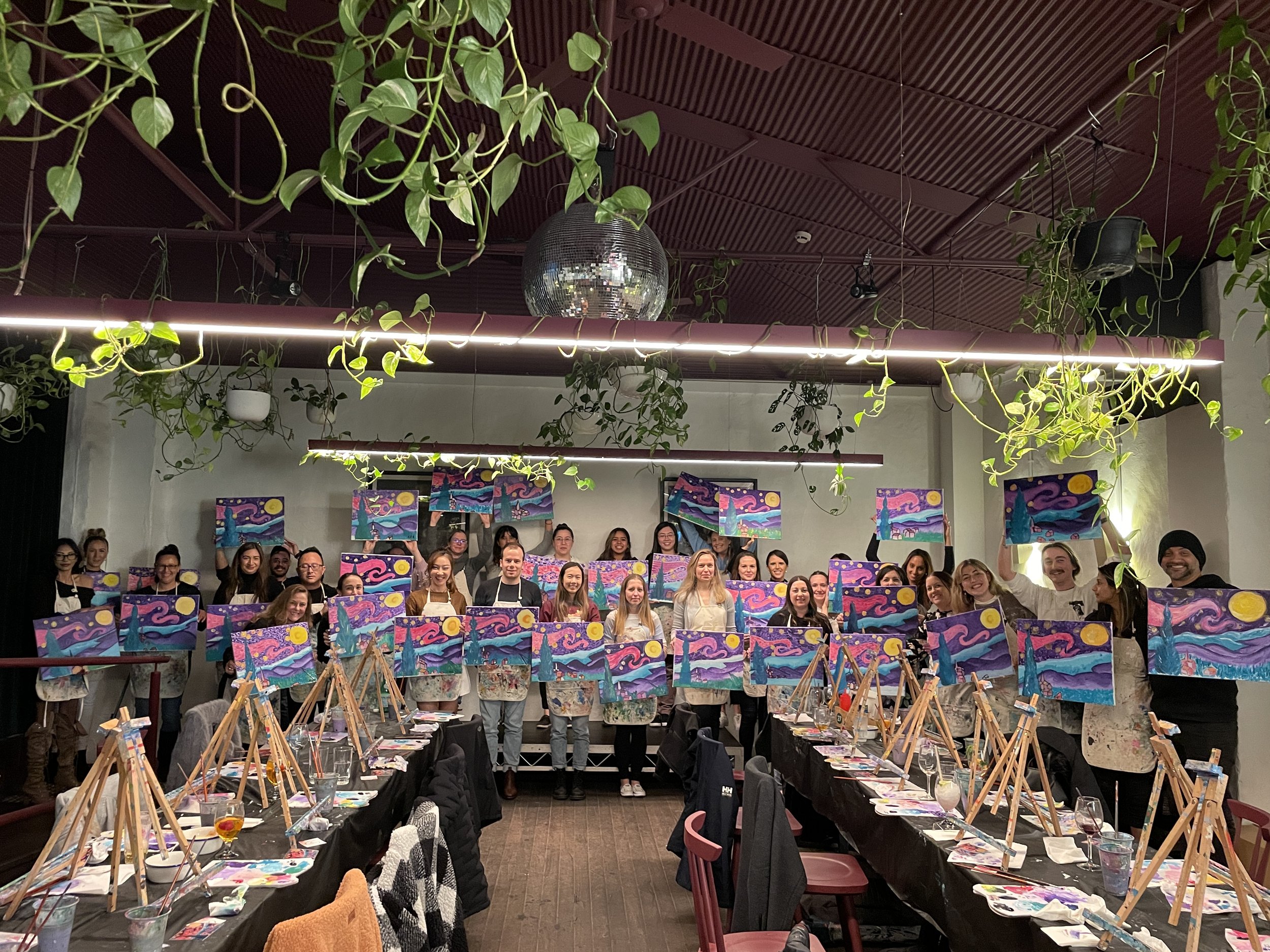 Paint & Sip Classes Perth