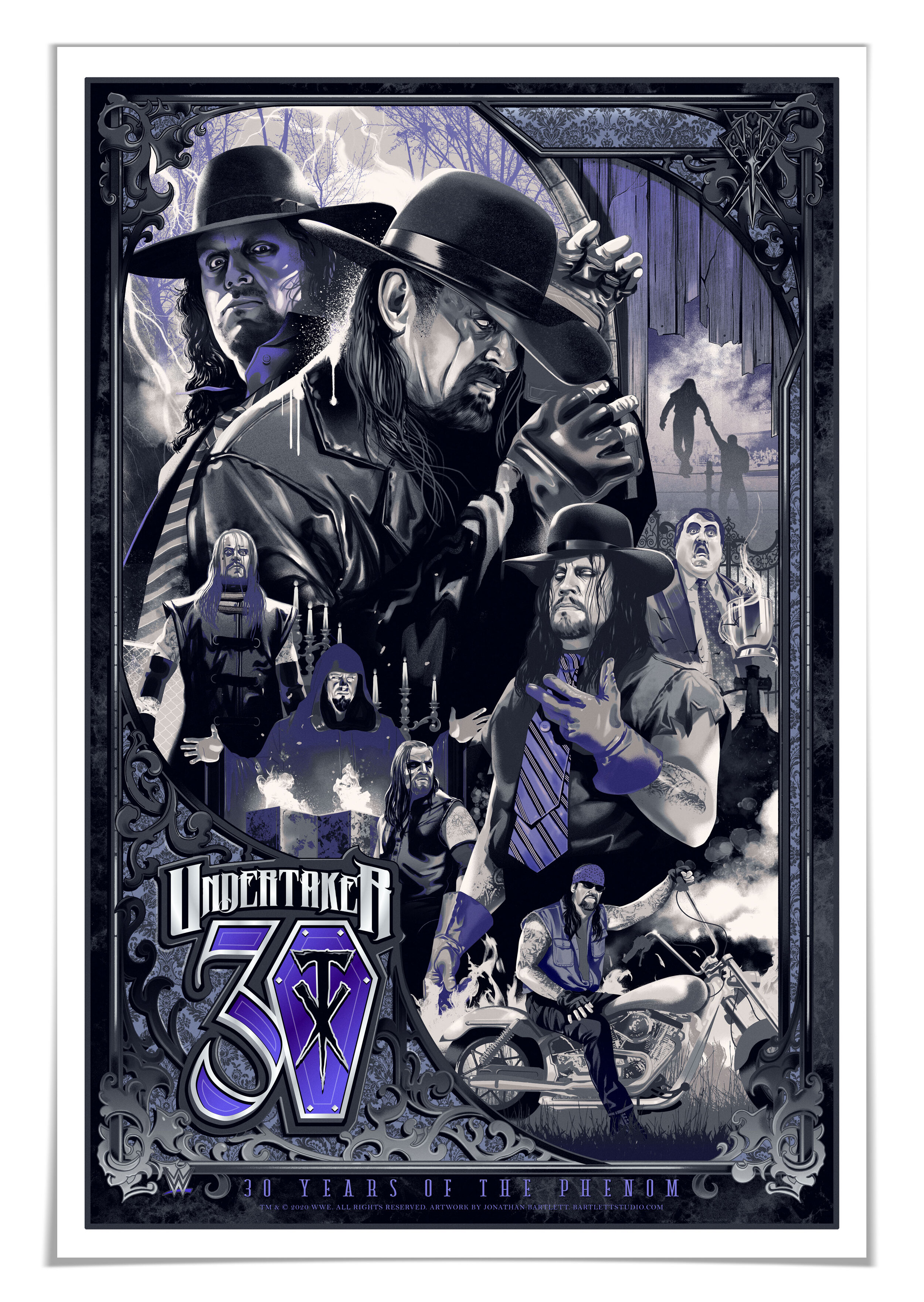 Undertaker Wrestlemania 30 Poster