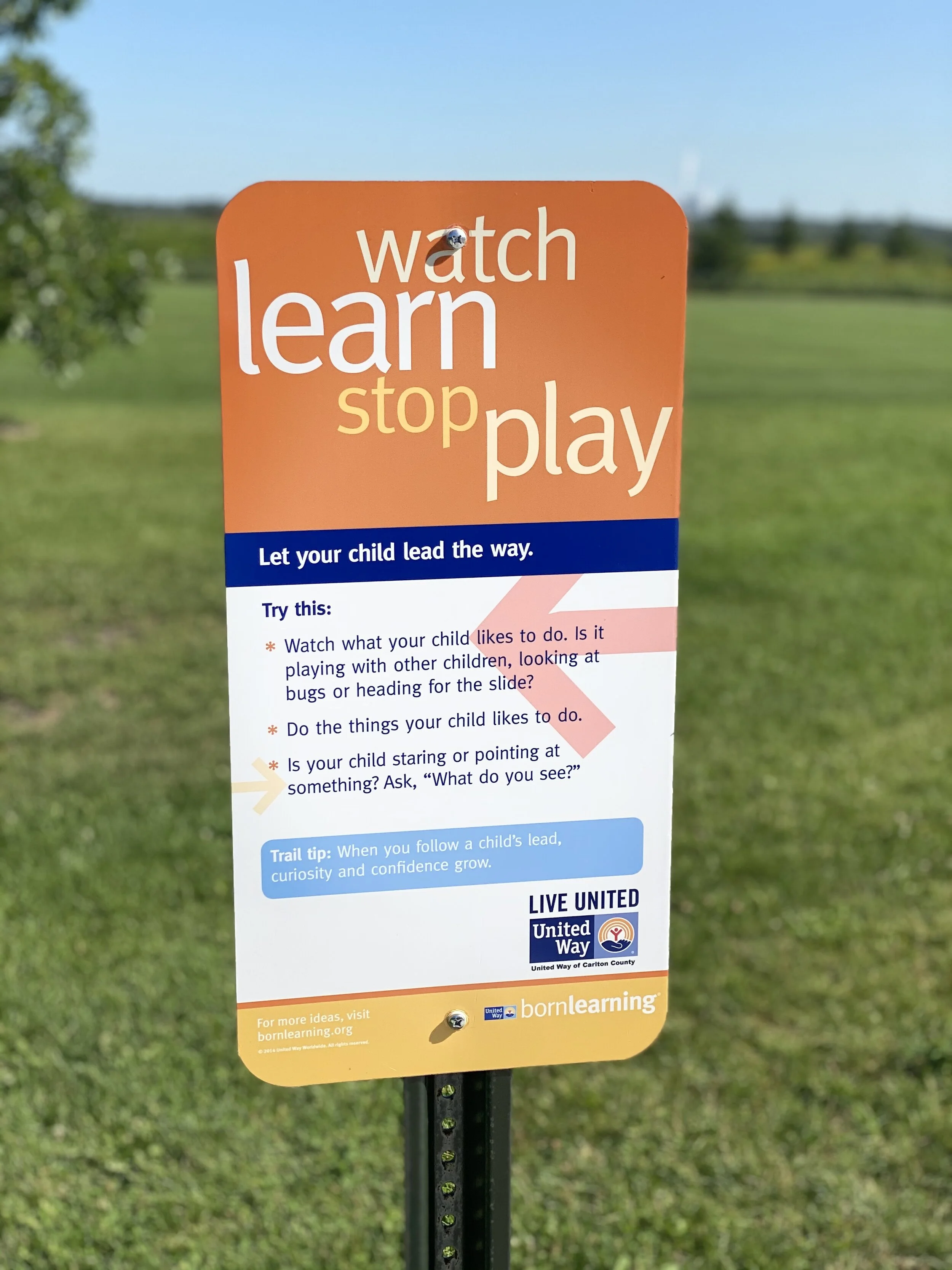 Born Learning Trail — United Way of Carlton County