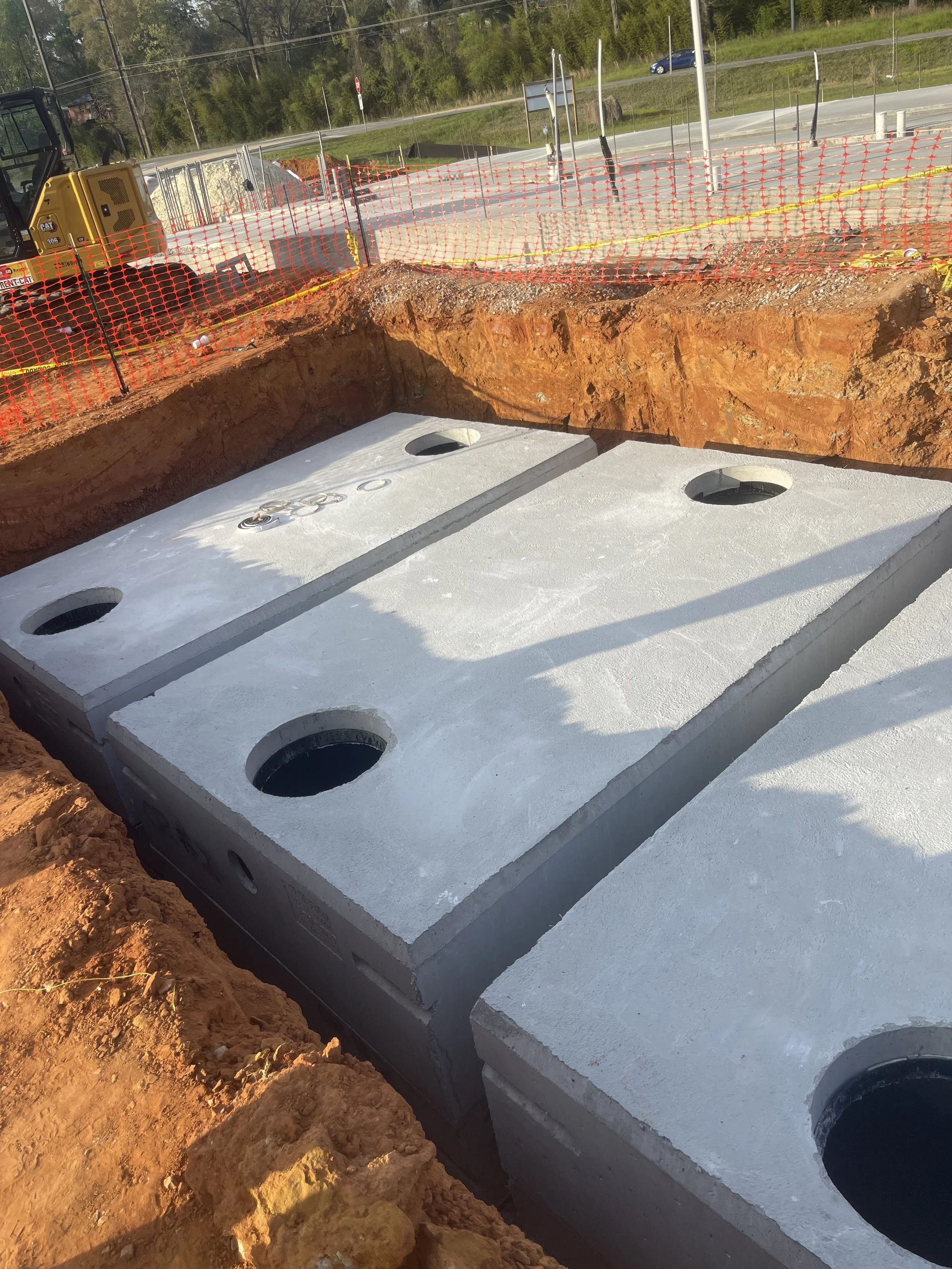 Car Wash Reclaim Tanks — Mitchell Concrete