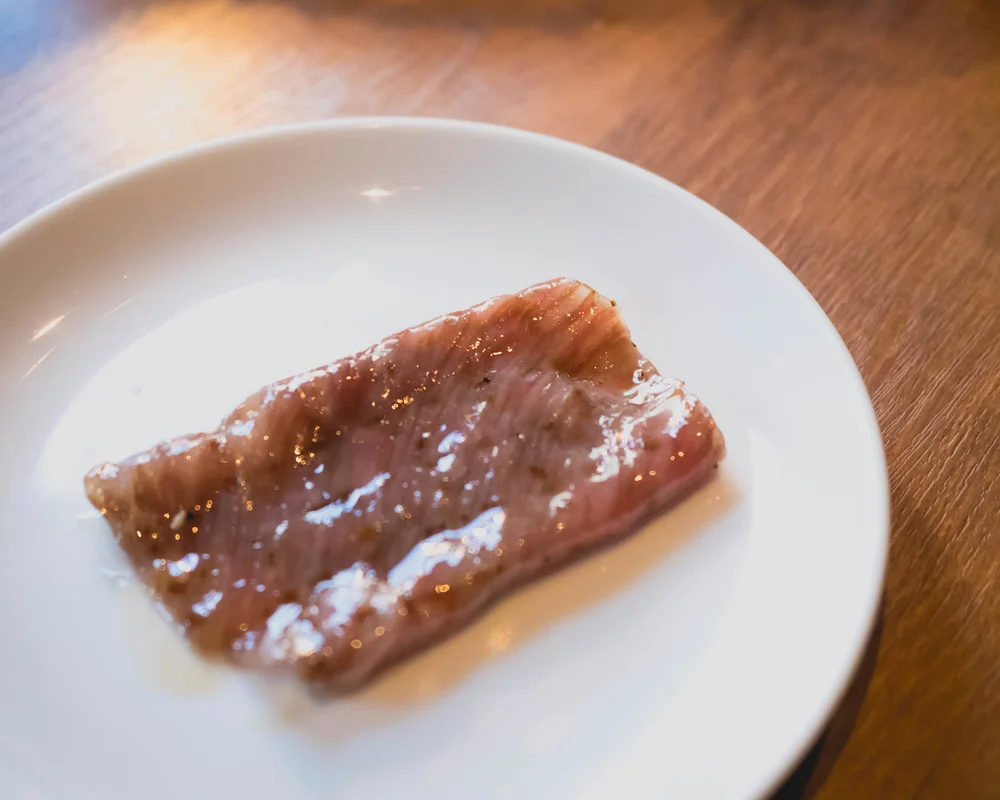 sumibi yakiniku nakahara, tokyo. — reservation for two