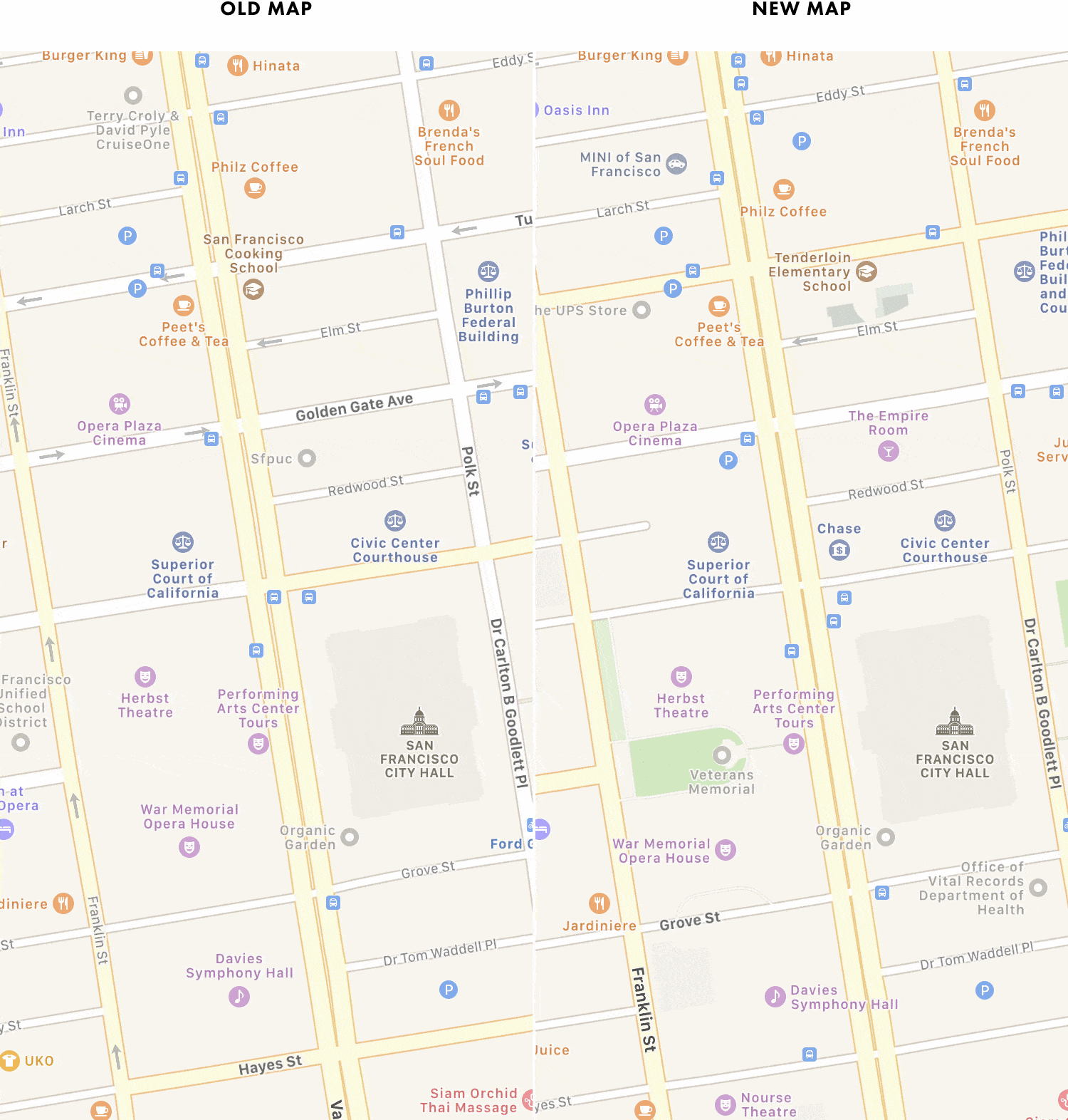 Apple’s New Map