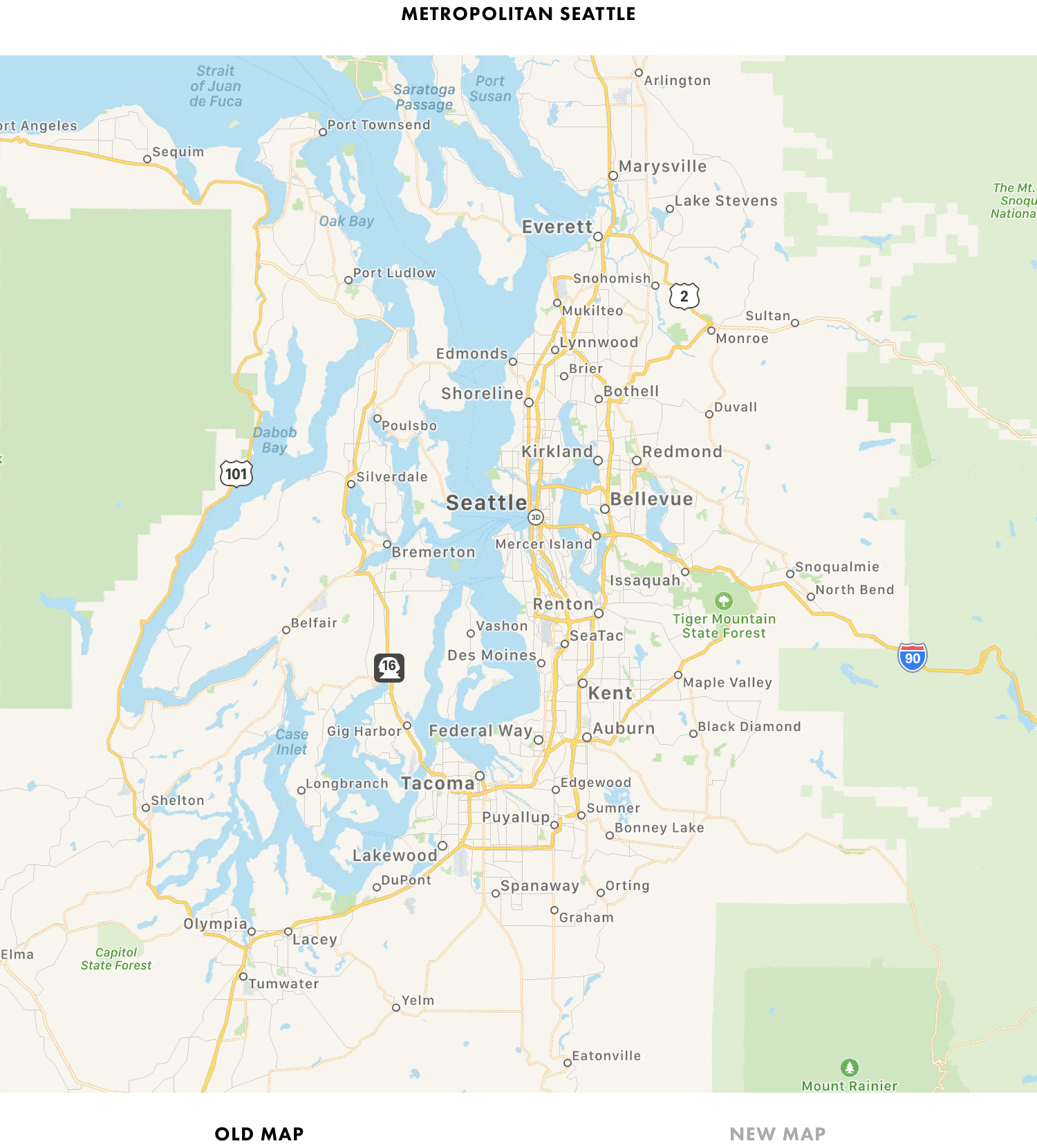 255 Bus To Seattle Map - Map
