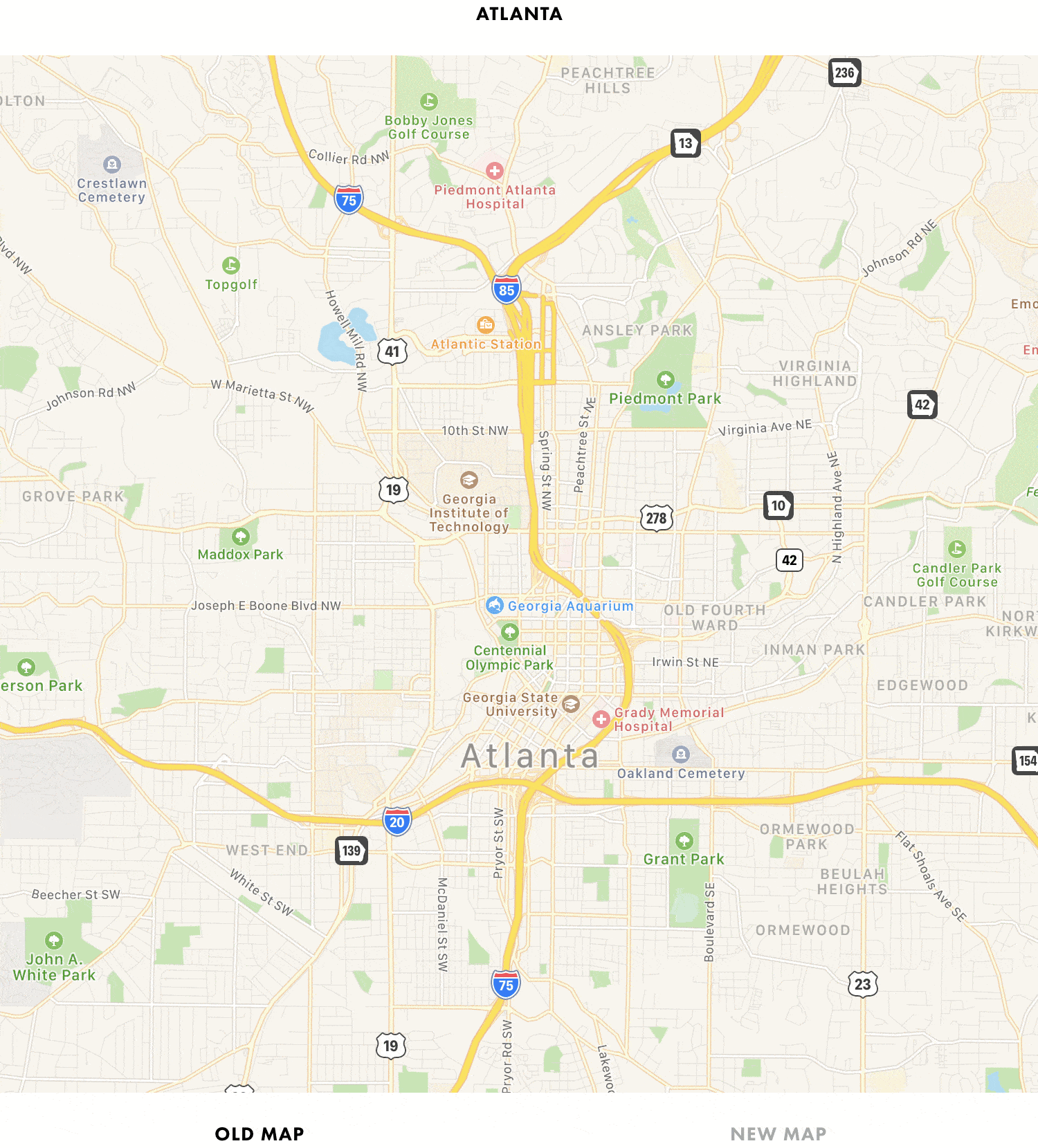 Apple’s New Map, Expansion #7: Final Parts of the Continental U.S.