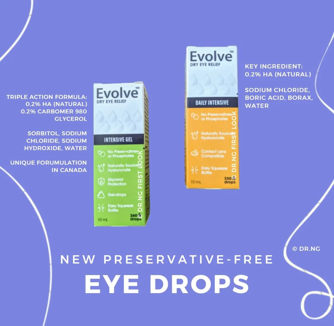 First Look: AQS Launches Evolve Dry Eye Drops in Canada — Dr. Mike Ng, OD
