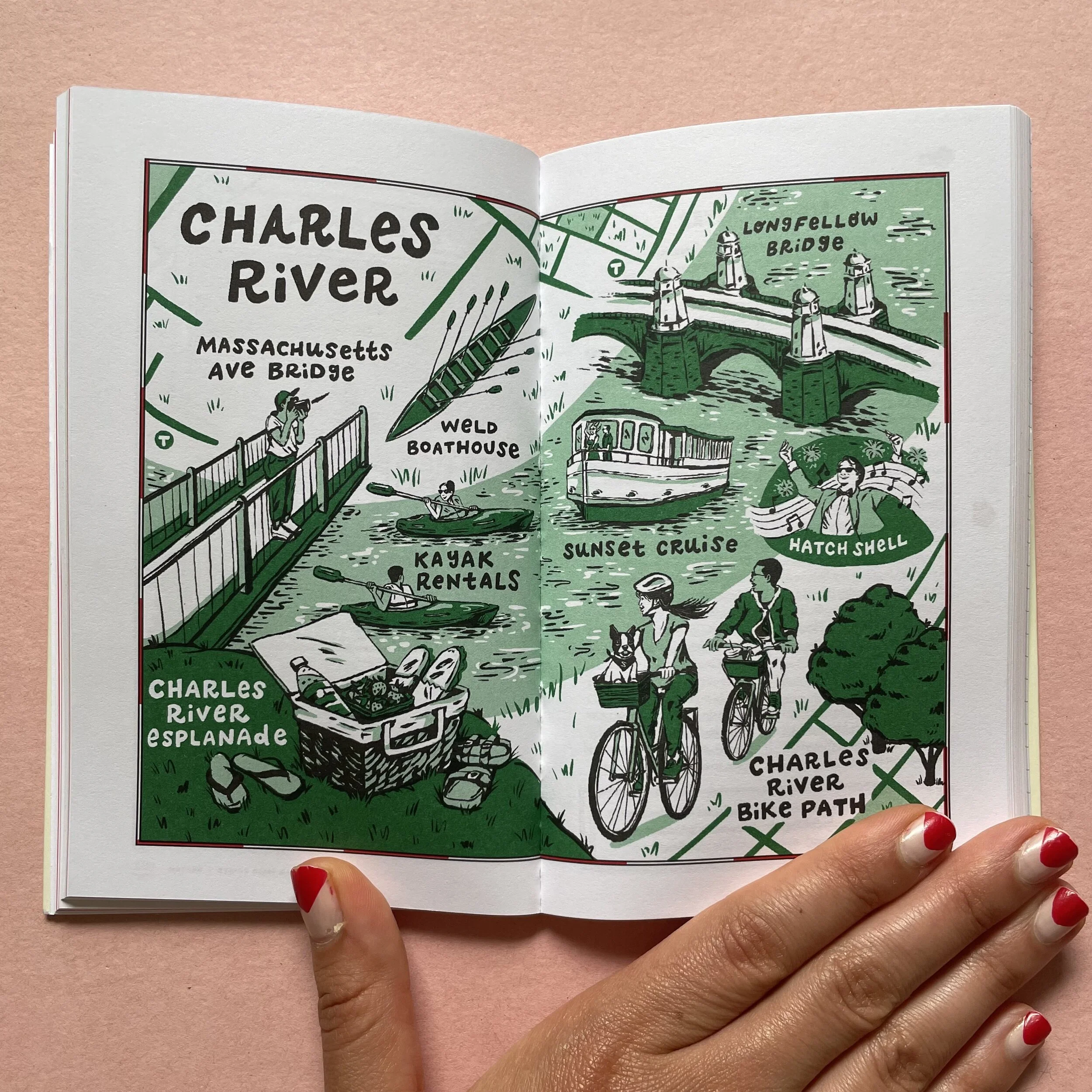 Illustrations for Wildsam Field Guide Boston — Julia Emiliani Creative ...