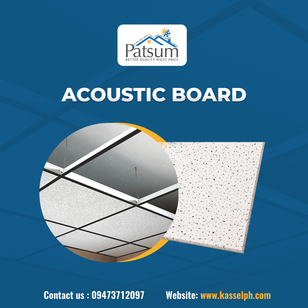 Acoustic Board — Kassel Insulation Supplier Philippines