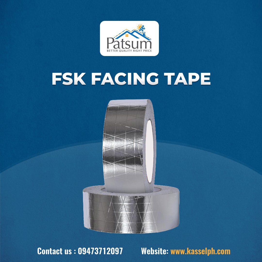 FSK Facing Tape — Kassel Insulation Supplier Philippines