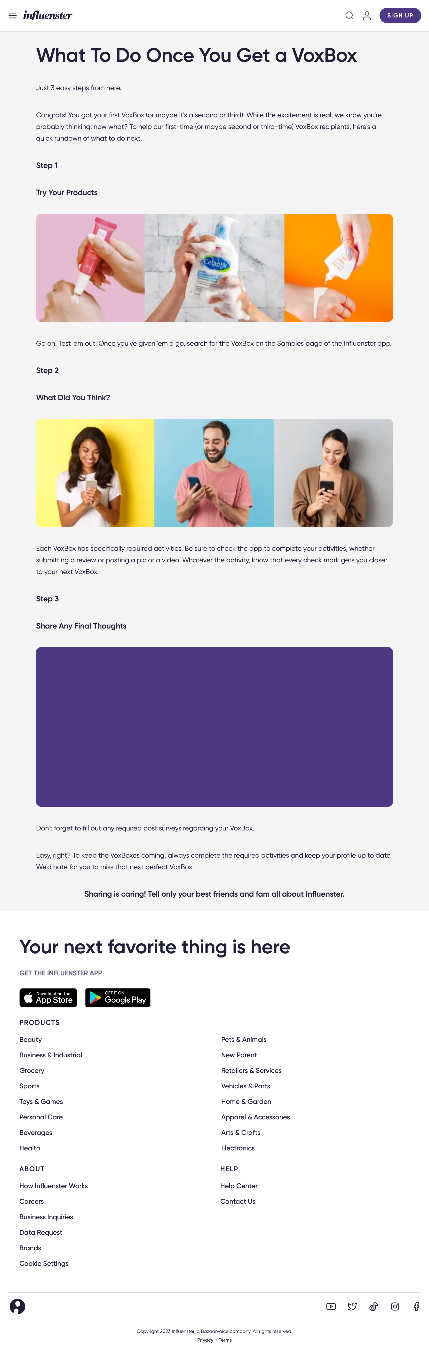 INFLUENSTER — JACQUELINE TSUI