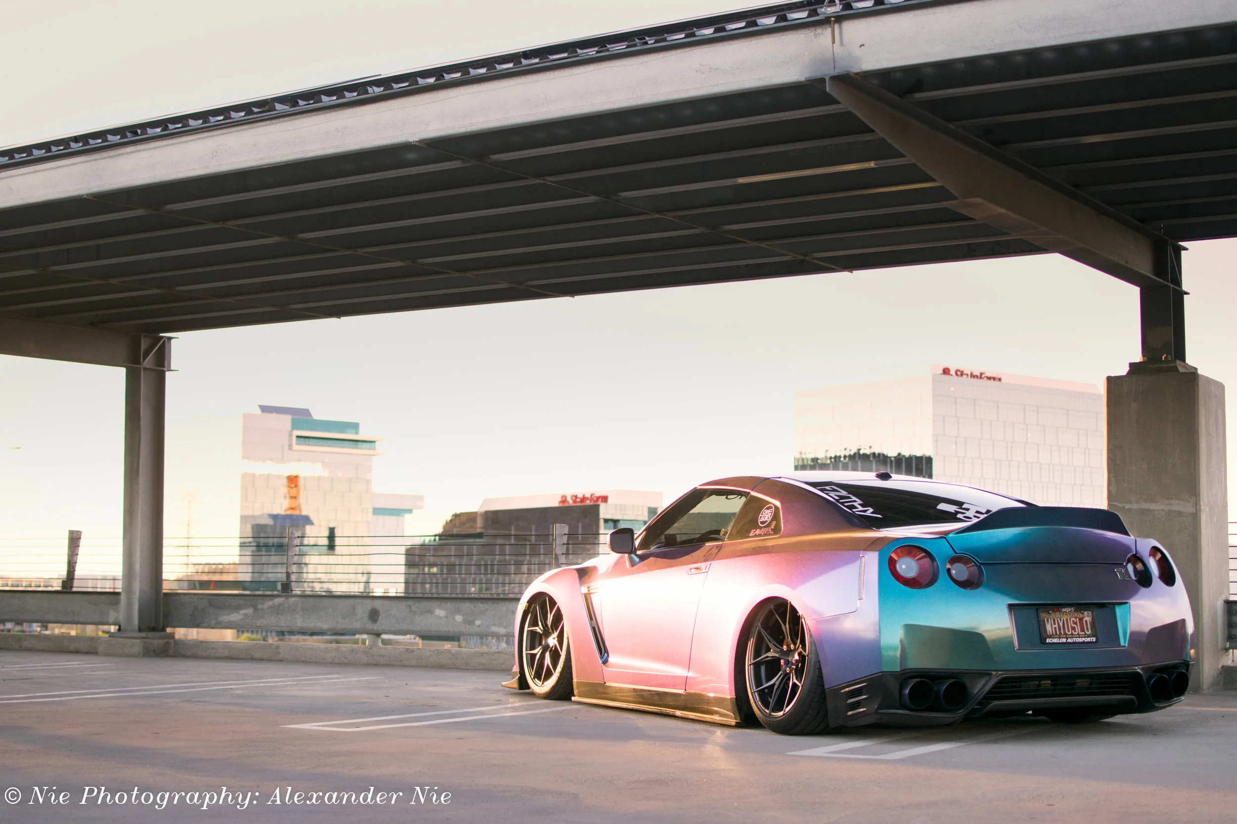 Nissan Gt R Pink Matte