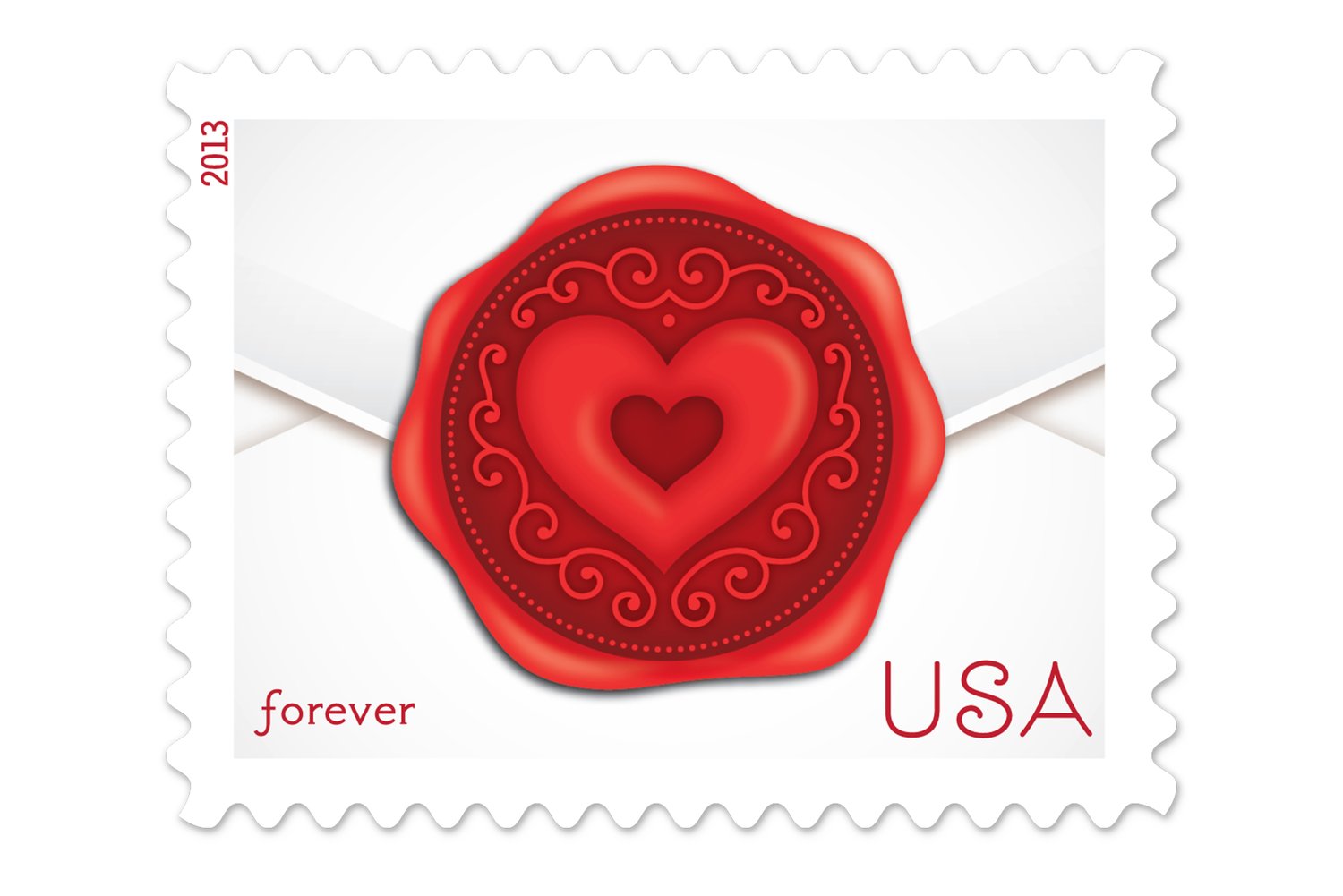 Love Seal — Louise Fili Ltd