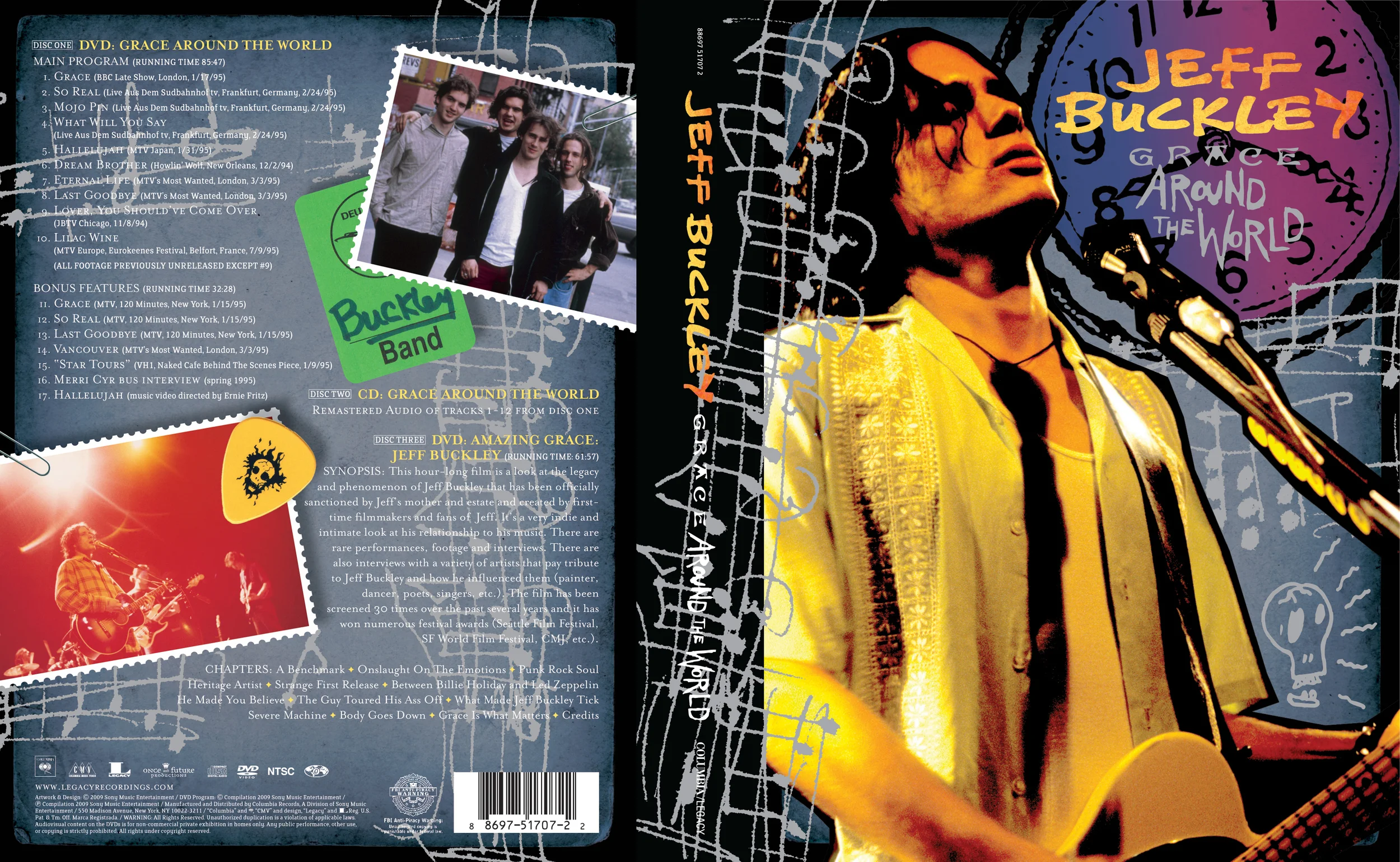 Jeff Buckley Grace Around The World