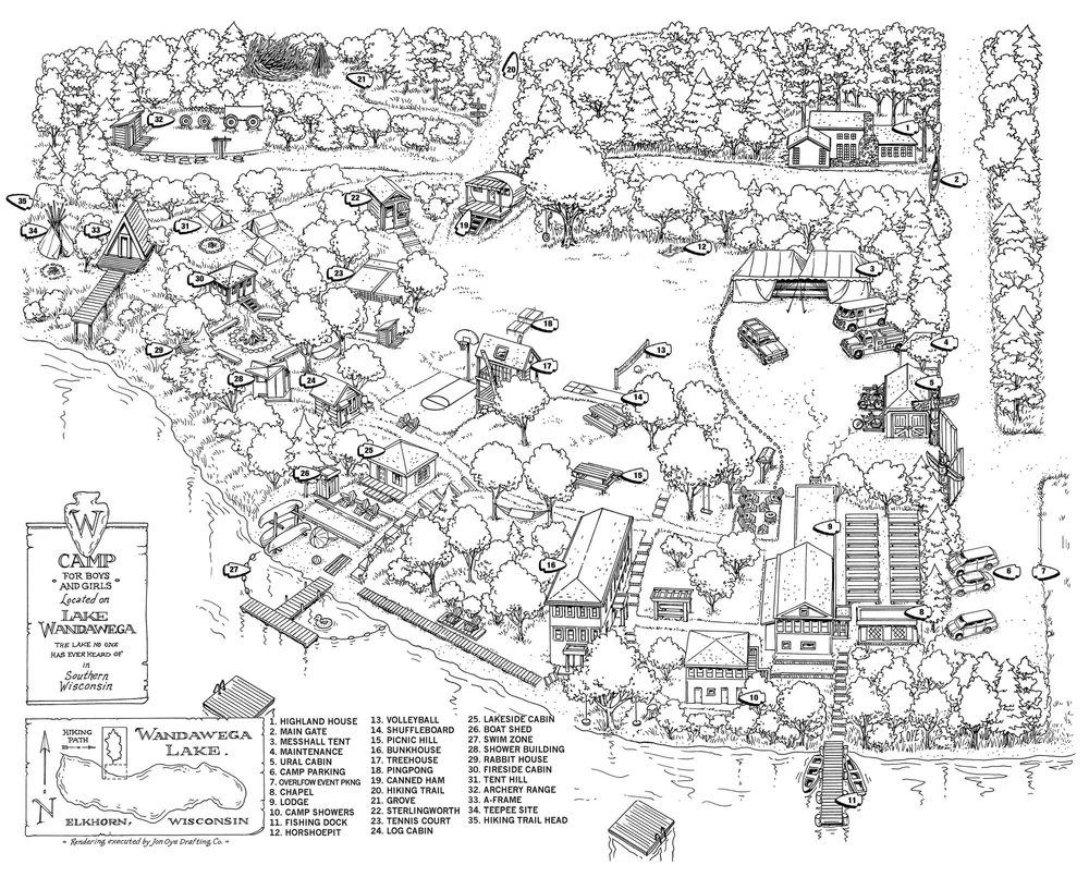 Camp Wandawega — Camp Wed