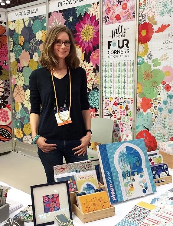 About — Pippa Shaw pattern / art