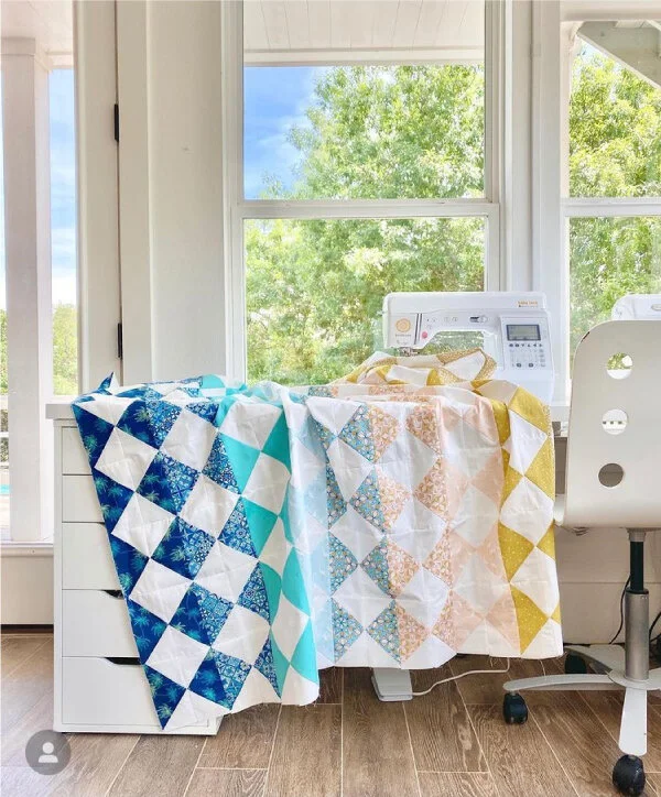 Splendor Quilt pattern by Made Everyday featuring Oasis for FIGO ...