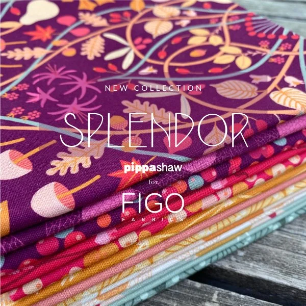 presenting 'Splendor' for FIGO Fabrics — Pippa Shaw pattern / art