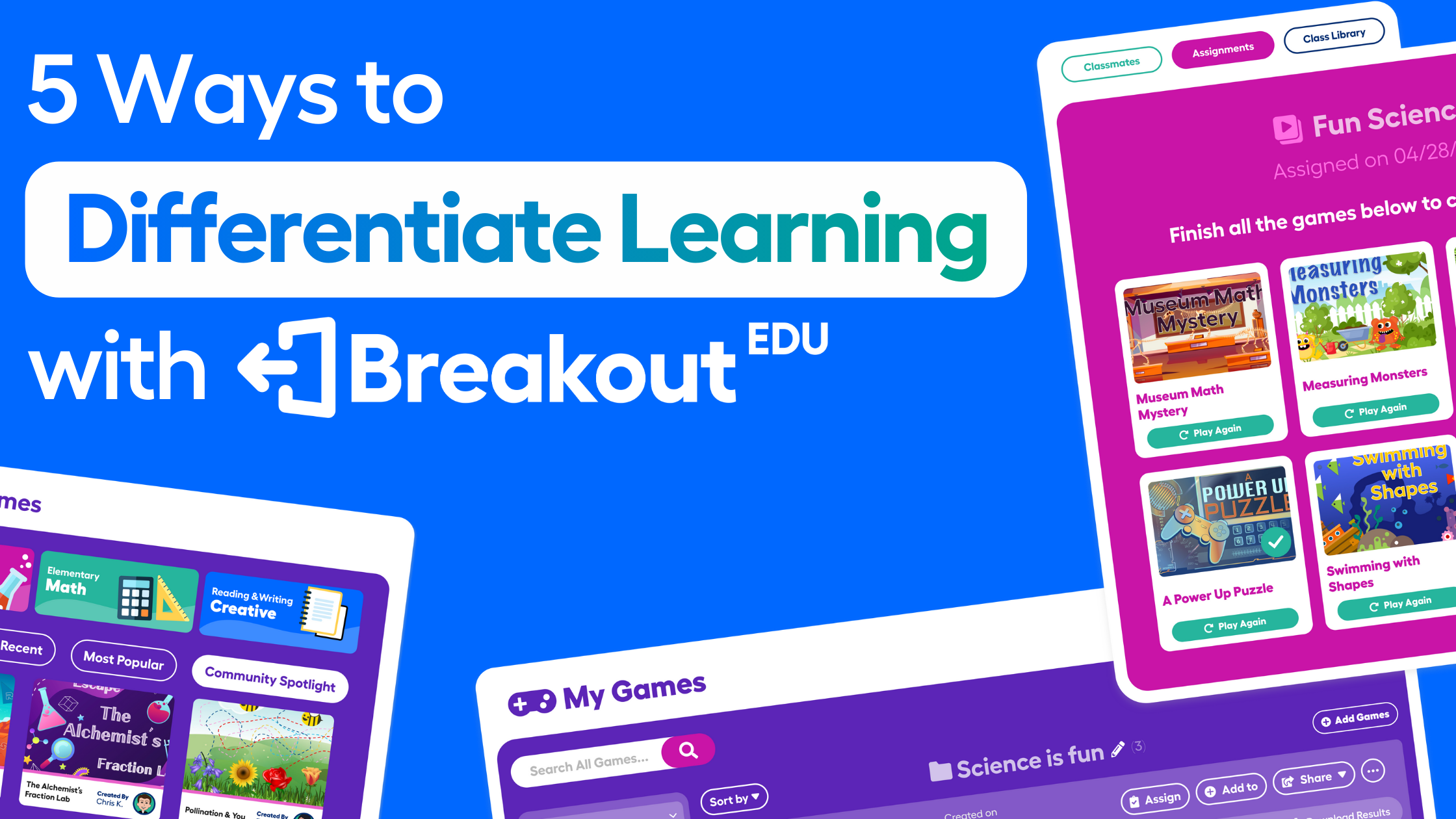 Meeting the Needs of Diverse Learners: 5 Ways to Differentiate Learning ...