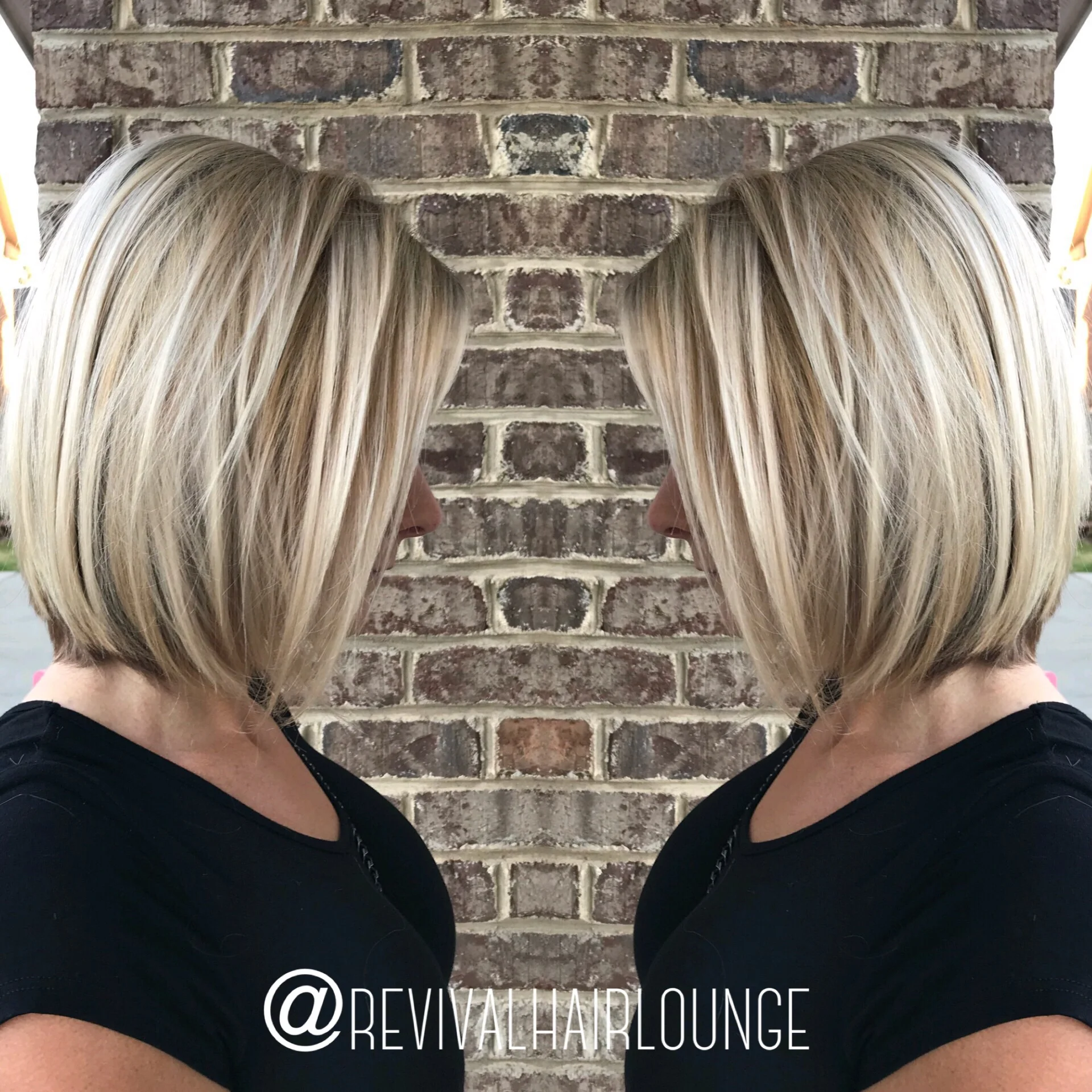 Layered Bob Back View