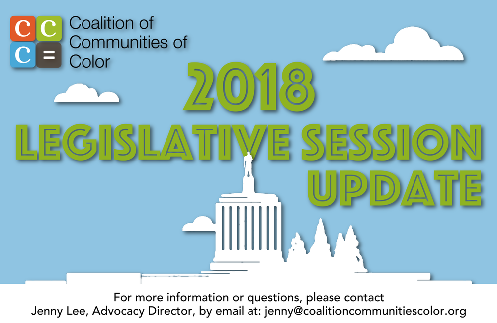Advocacy Update :: Just over a week to go! CCC legislative session ...