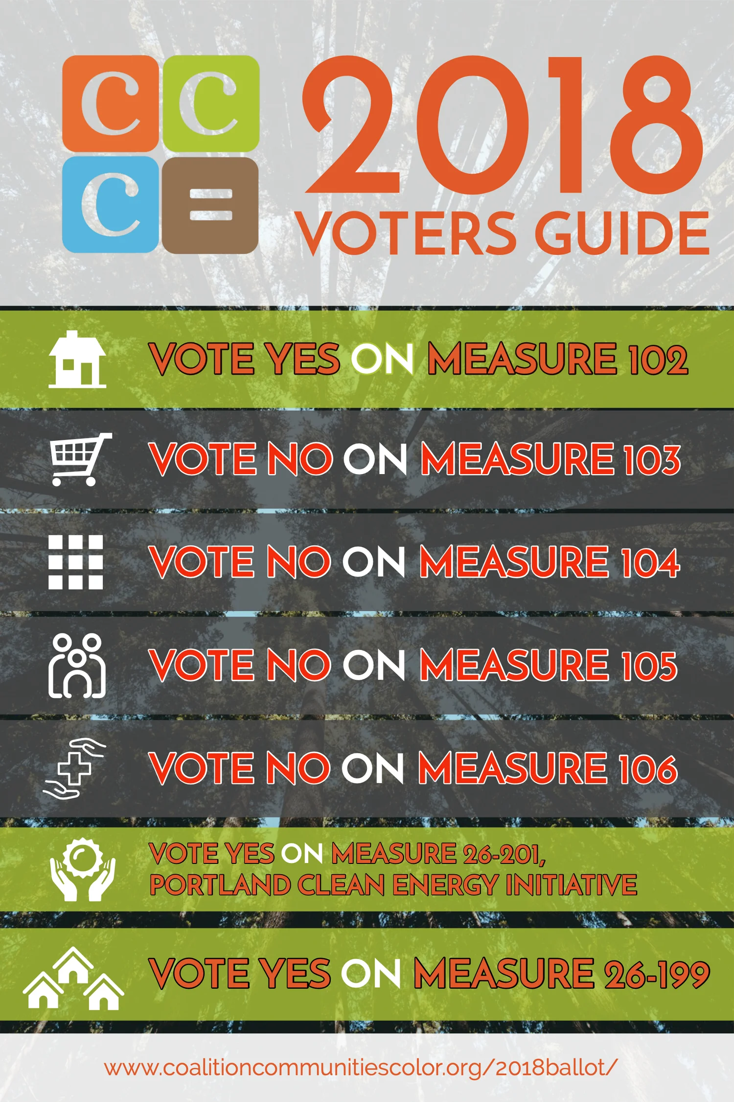 - 2018 Voter Guide — Coalition of Communities of Color