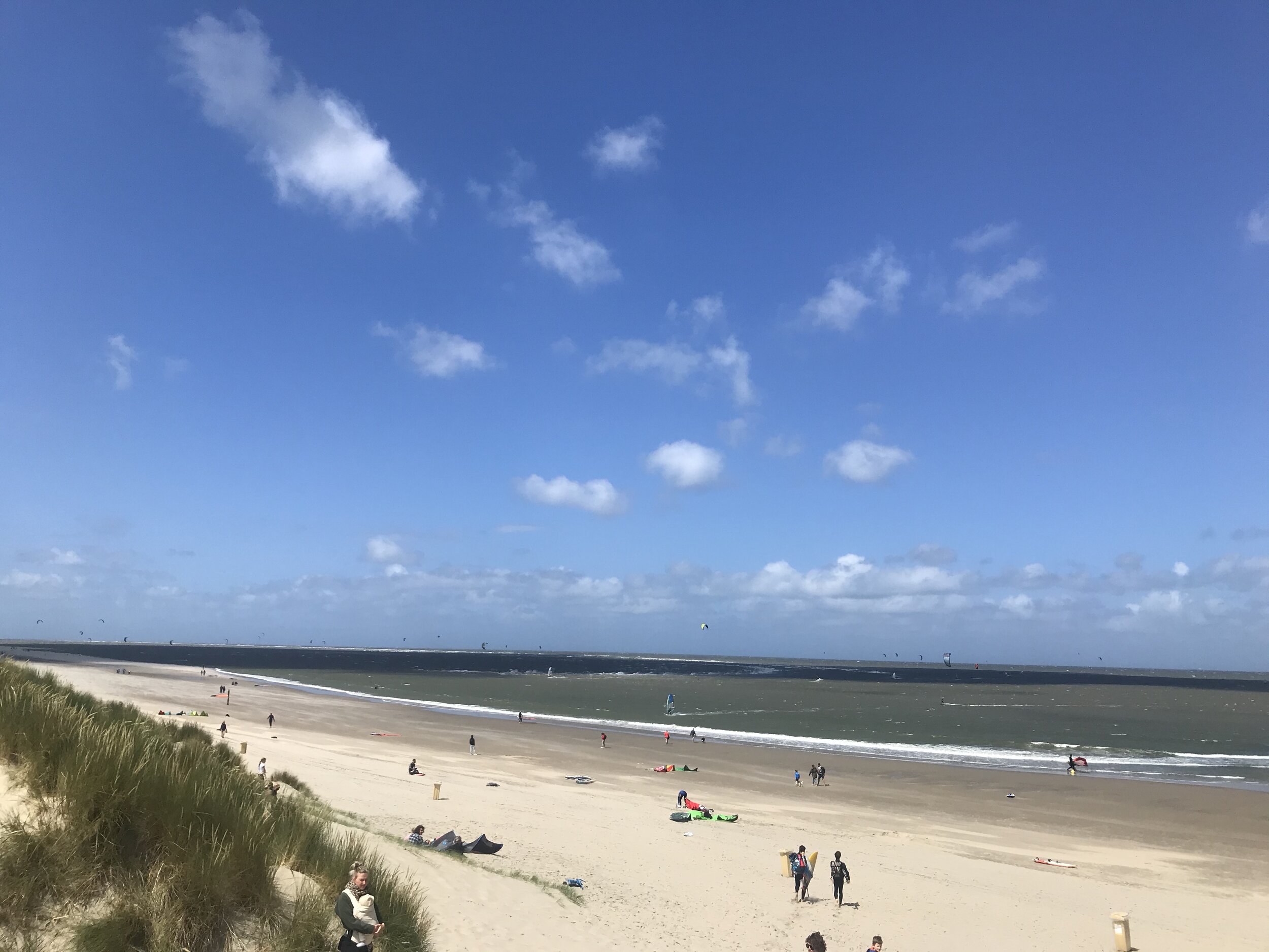 Uitwaaien in Ouddorp, op de grens van Zeeland en Zuid-Holland ...