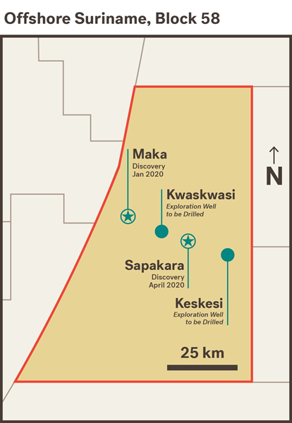 Apache announces discovery offshore Suriname at Sapakara West-1 ...