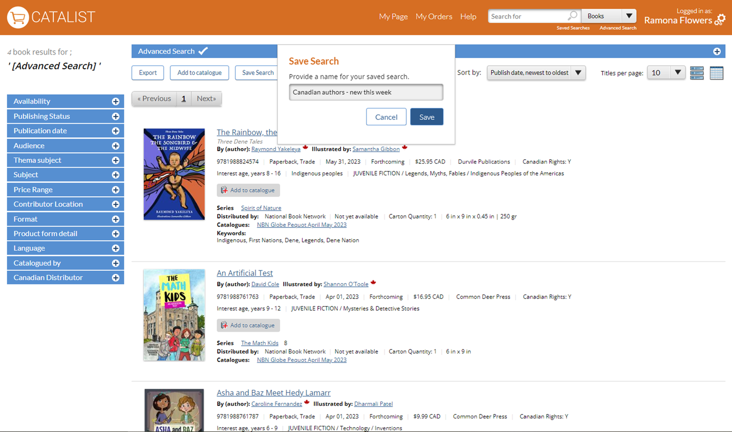 Easier with BookNet: Finding Canadian-authored content using CataList ...