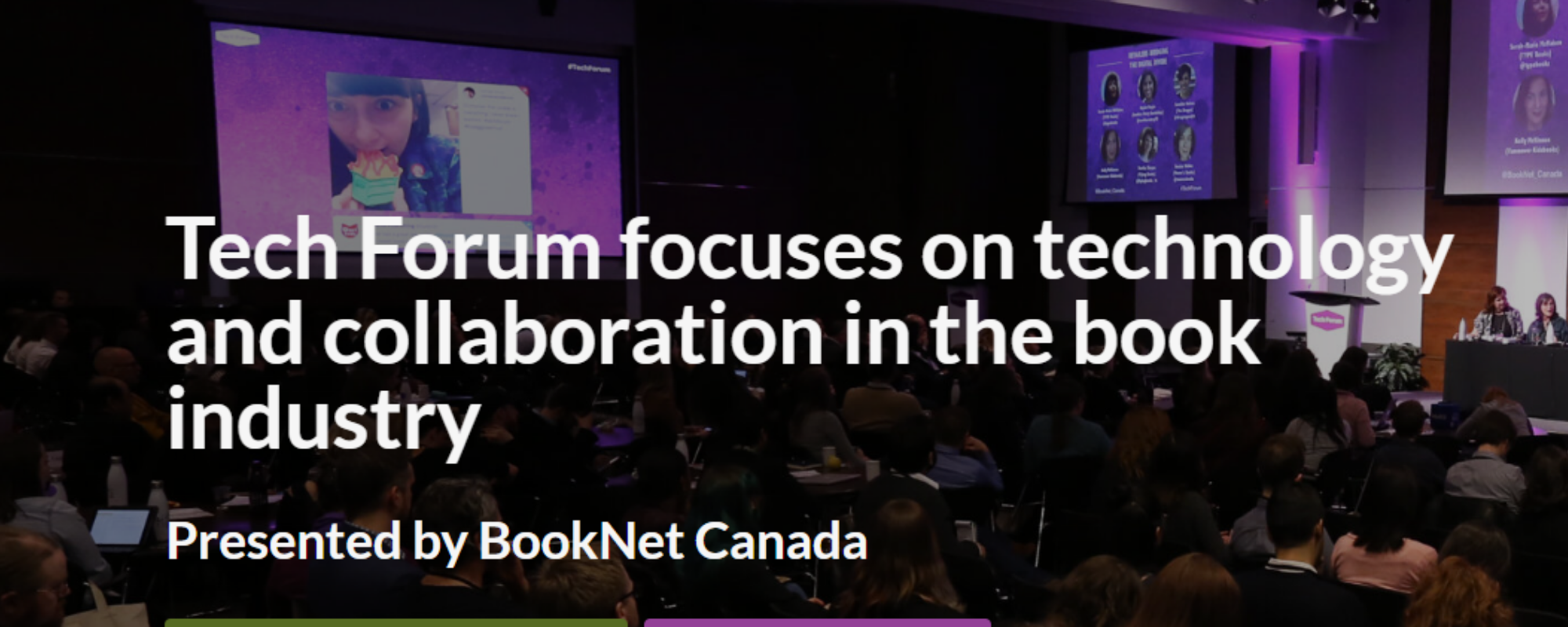 Tech Forum 2020 keynote announcement — BookNet Canada
