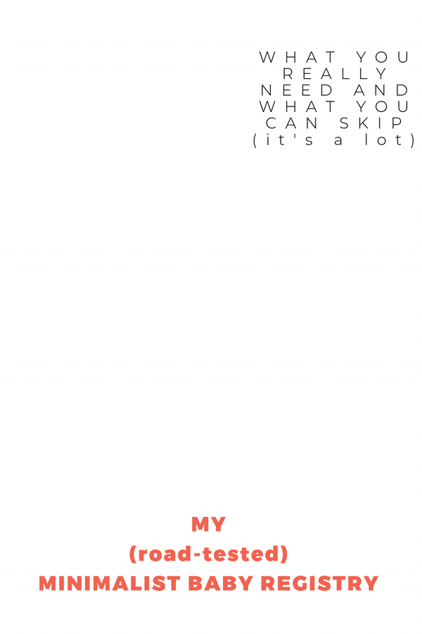 The Minimalist Baby Registry Checklist — Simple Living Toolkit (2026)