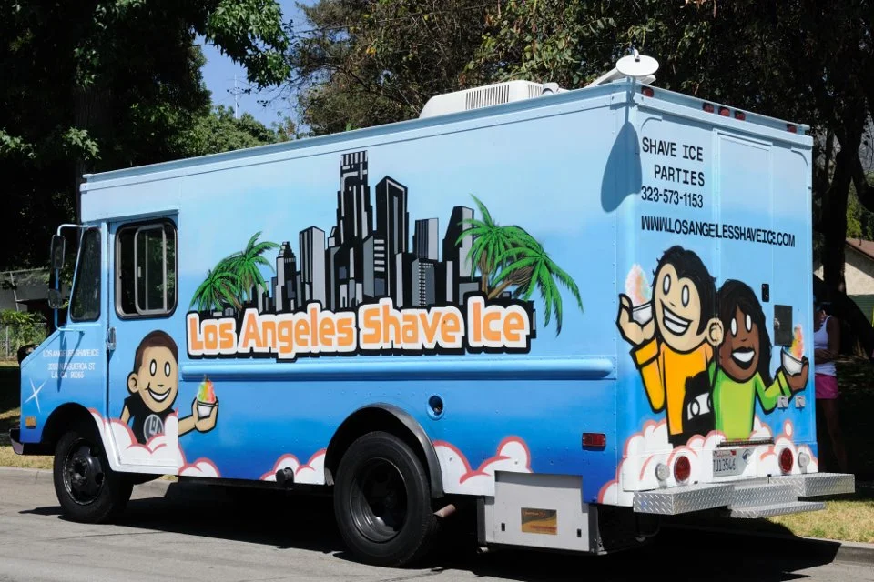 Los Angeles Shave Ice Truck