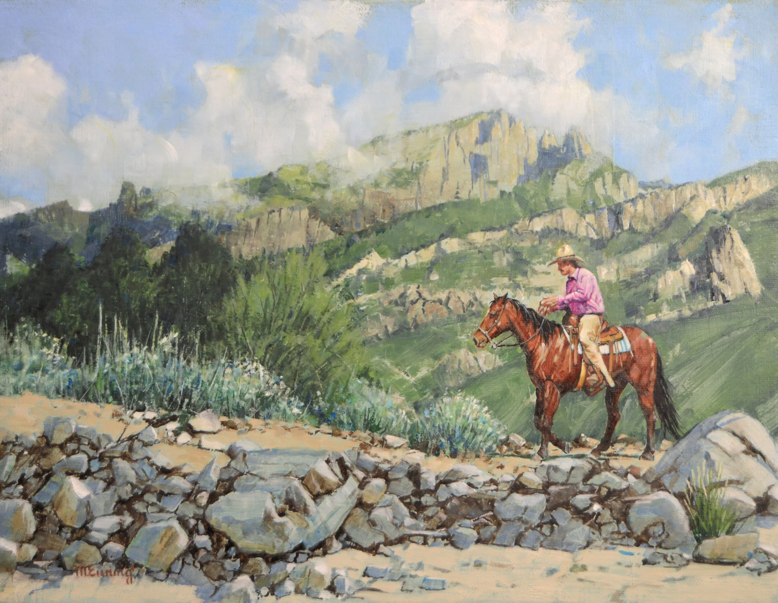 The Adobe Fine Art —Michael Ewing—"Red Maple"