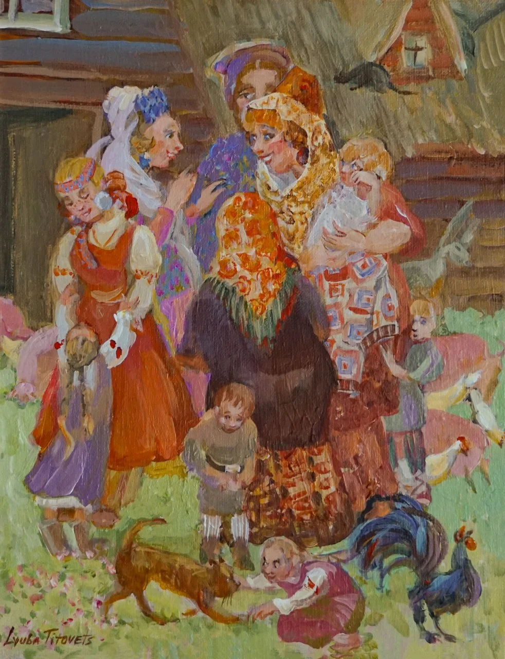 The Adobe Fine Art —Lyuba Titovets—"I Really Love You"